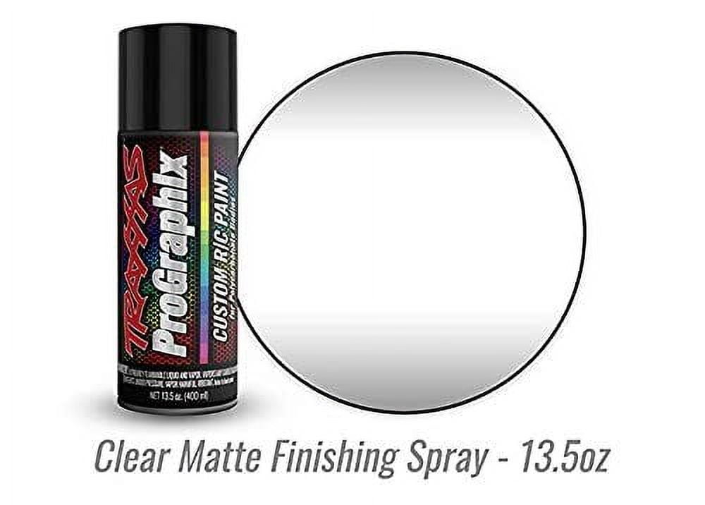 Traxxas Body Paint, Matte Finishing Spray (13.5Oz) Prographix 5047X ...