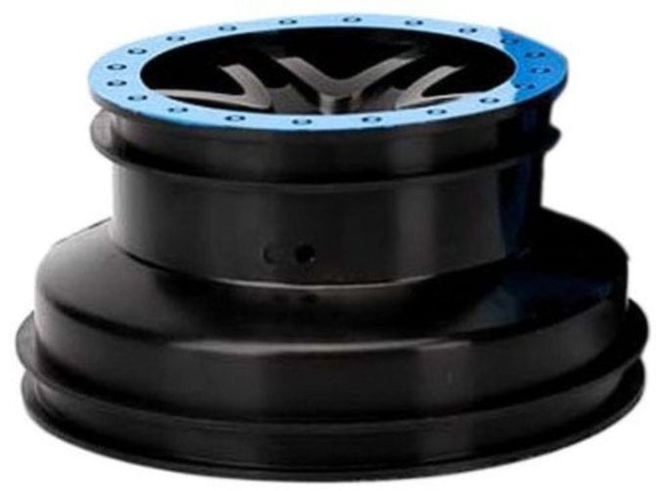 Traxxas Dual Profile Split-Spoke SCT Wheels (Black/Blue) (2) (Slash ...