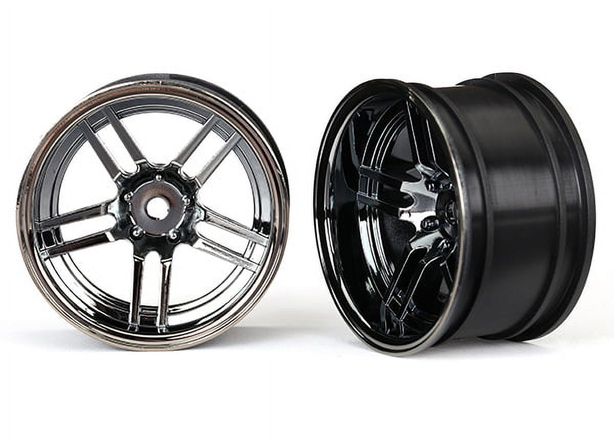 Traxxas Split Spoke Rear Wheels Vehicle 8372 - Walmart.com