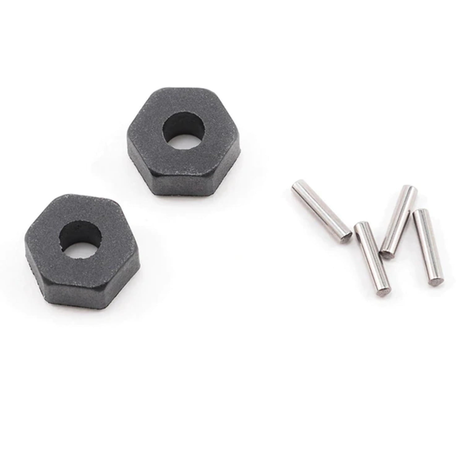 Traxxas TRA1654 - Black Plastic Hex Wheel Hubs/Stub Axle Pins - Walmart.com