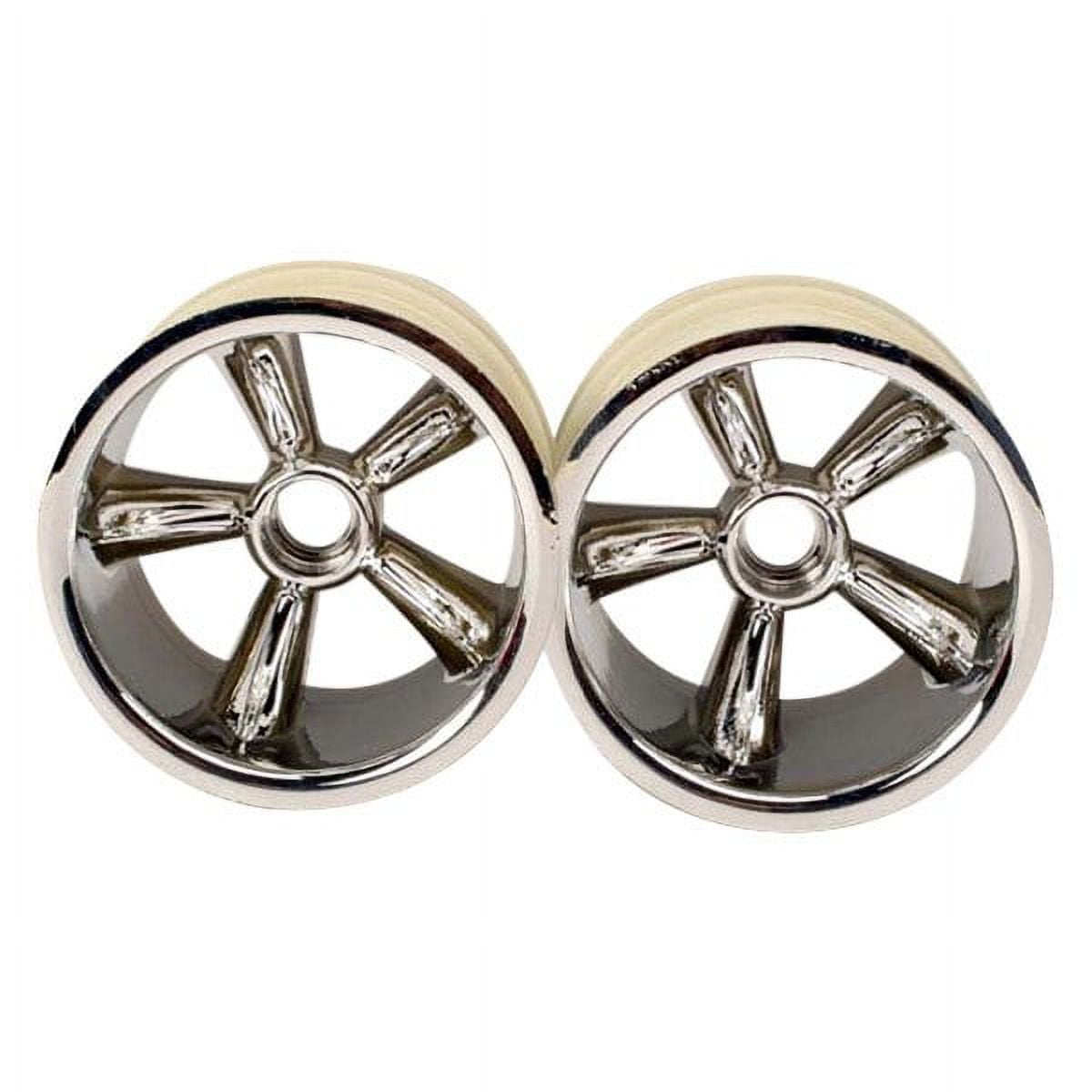 Traxxas TRA4174 - TRX Pro-Star Chrome Front Wheels - Walmart.com