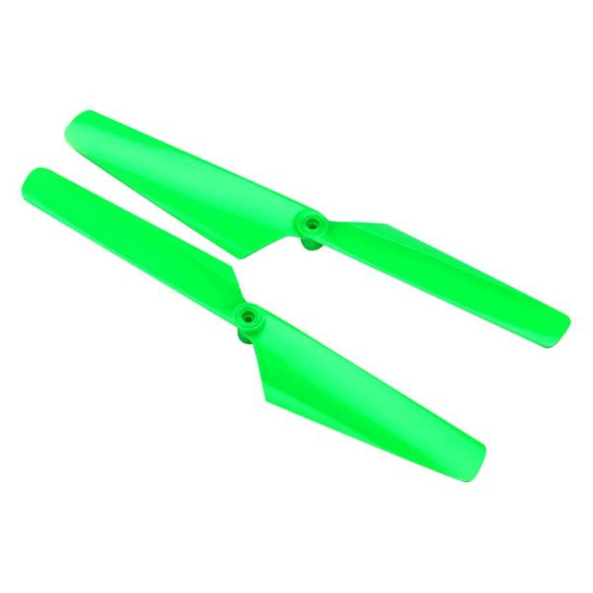 Traxxas TRA6631 - Green Rotor Blade Set - Walmart.com