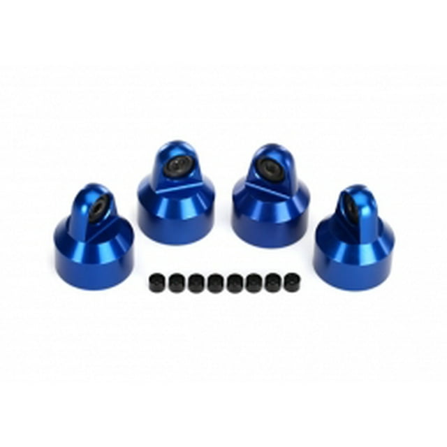 Traxxas X-Maxx Aluminum GTX Shock Cap (Blue) (4) - Walmart.com