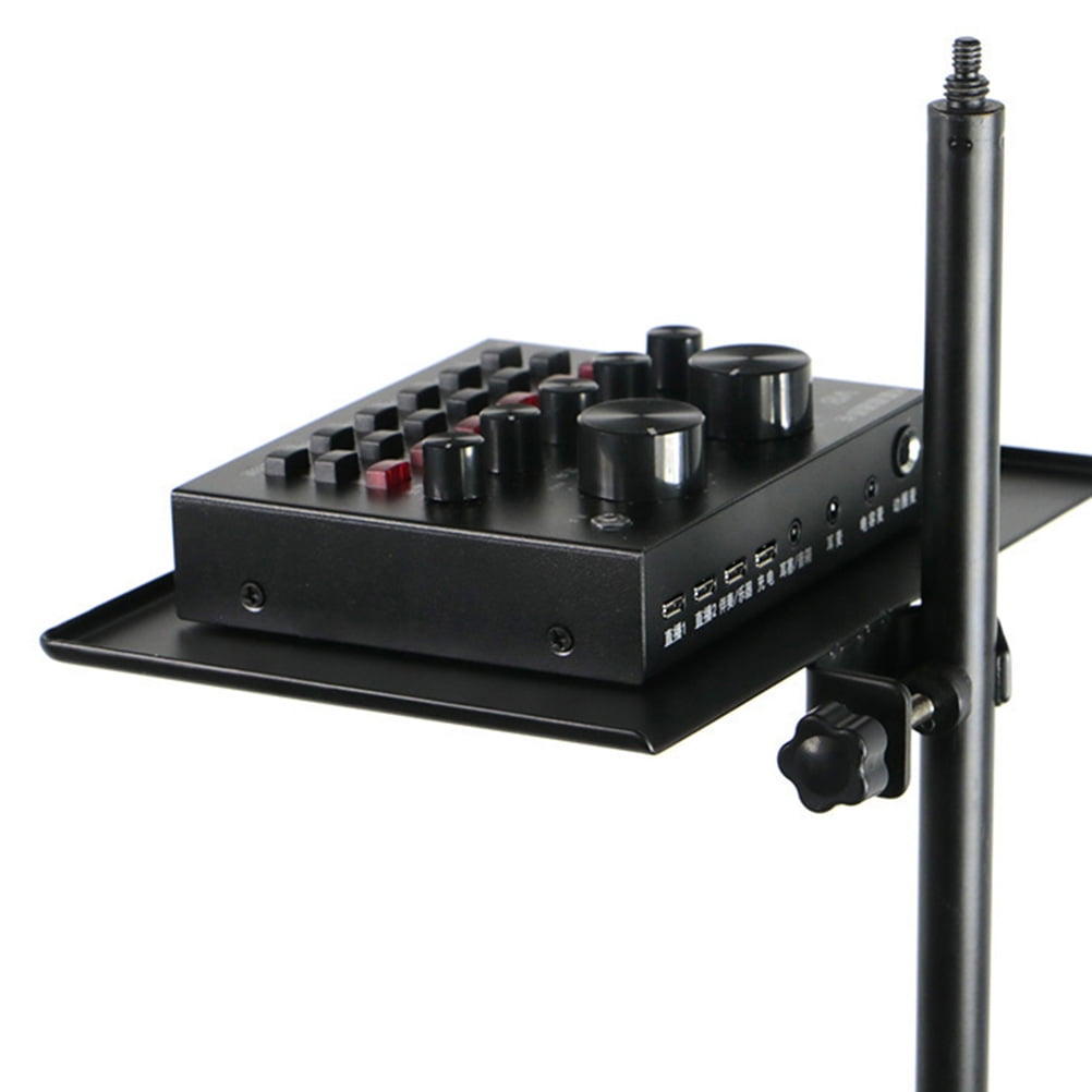 UPOUART Black Microphone Stand Tray 1Pack 7.9 X 5.5 Inches - Walmart.com