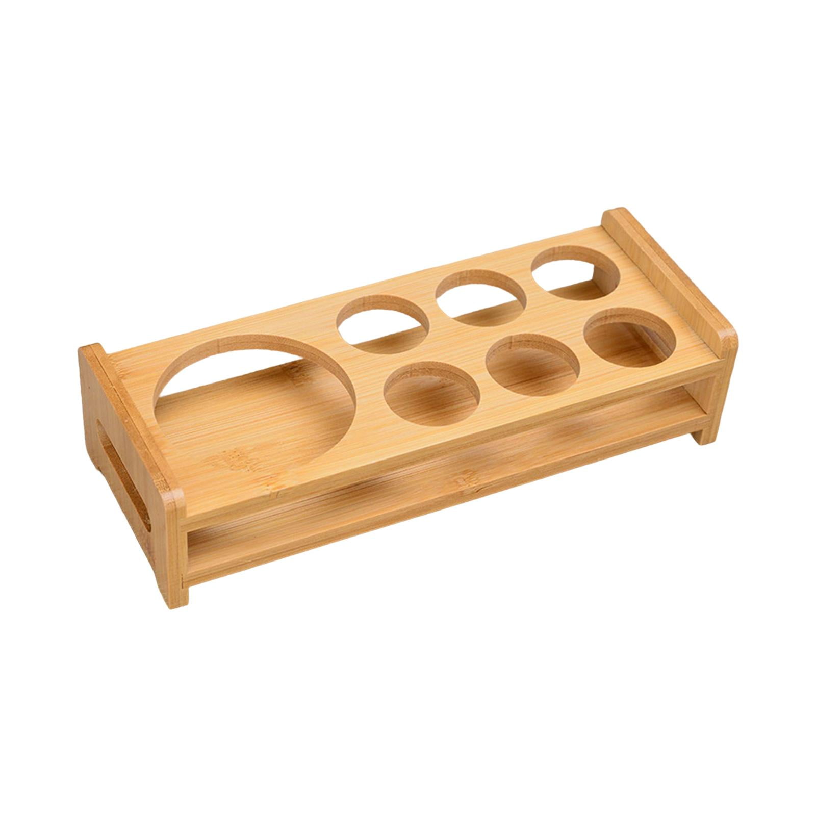 Tray Holder, Cup Rack Drink Cup Storage Holder Serving Tray Display ...
