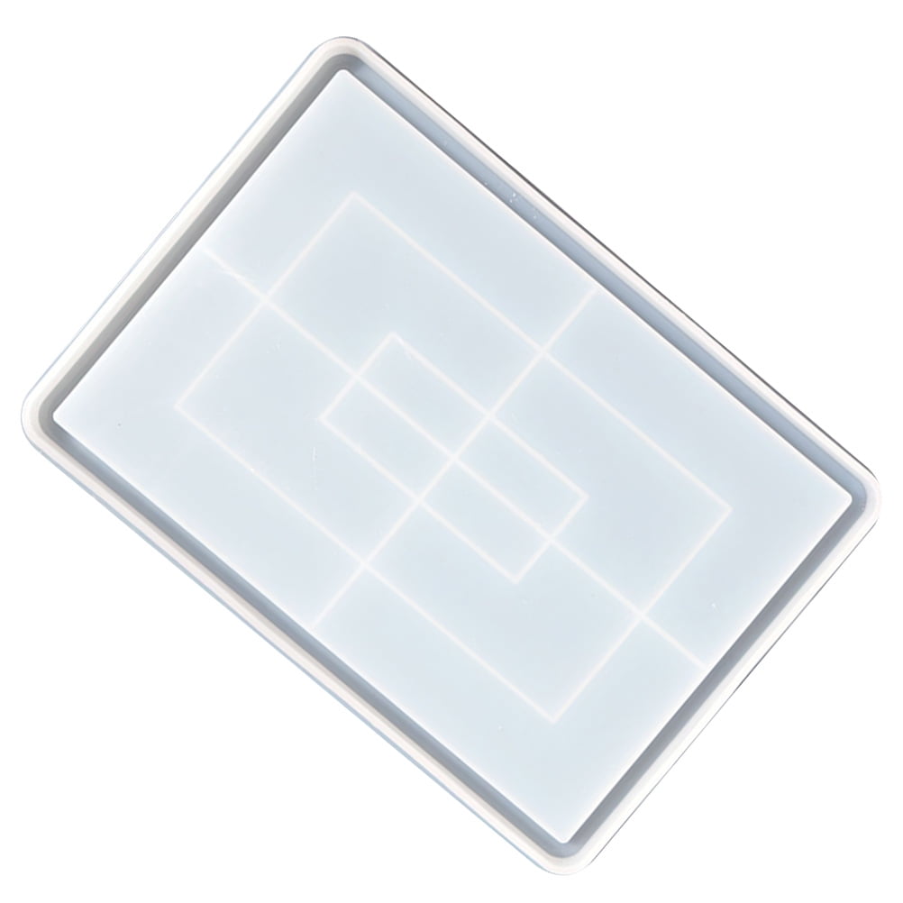 Tray Mold Pallet Molds Resin Diy Ashtray Storage Plate White Silica ...