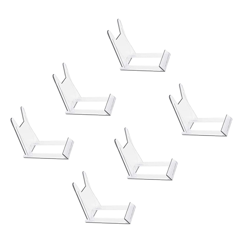 Tray Rack China Plate Disc Display Shelves Plastic Stand Easel Shelf ...