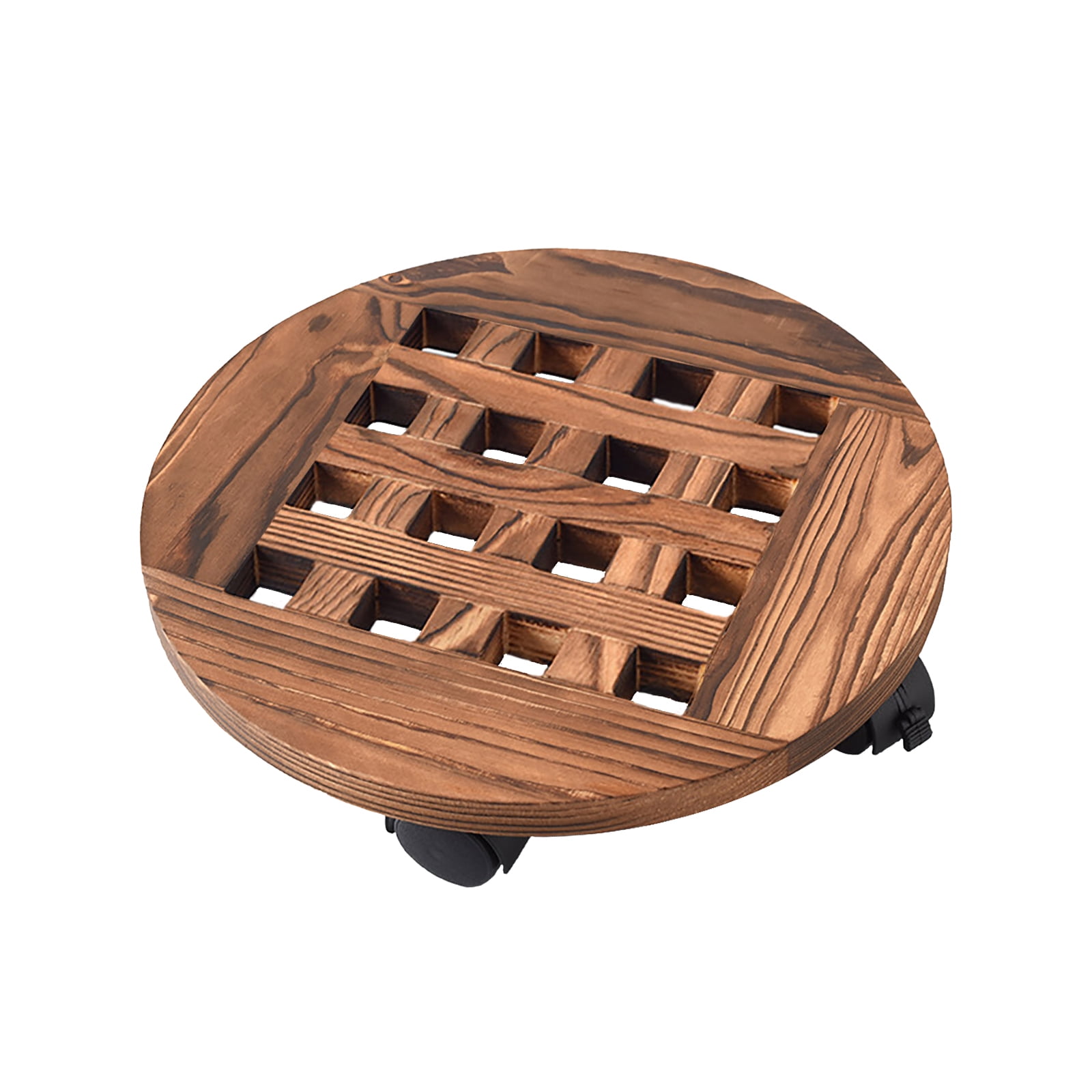 Tray Receptacle Plant Stand Pot Rack With Wheels Gardening Mobile ...