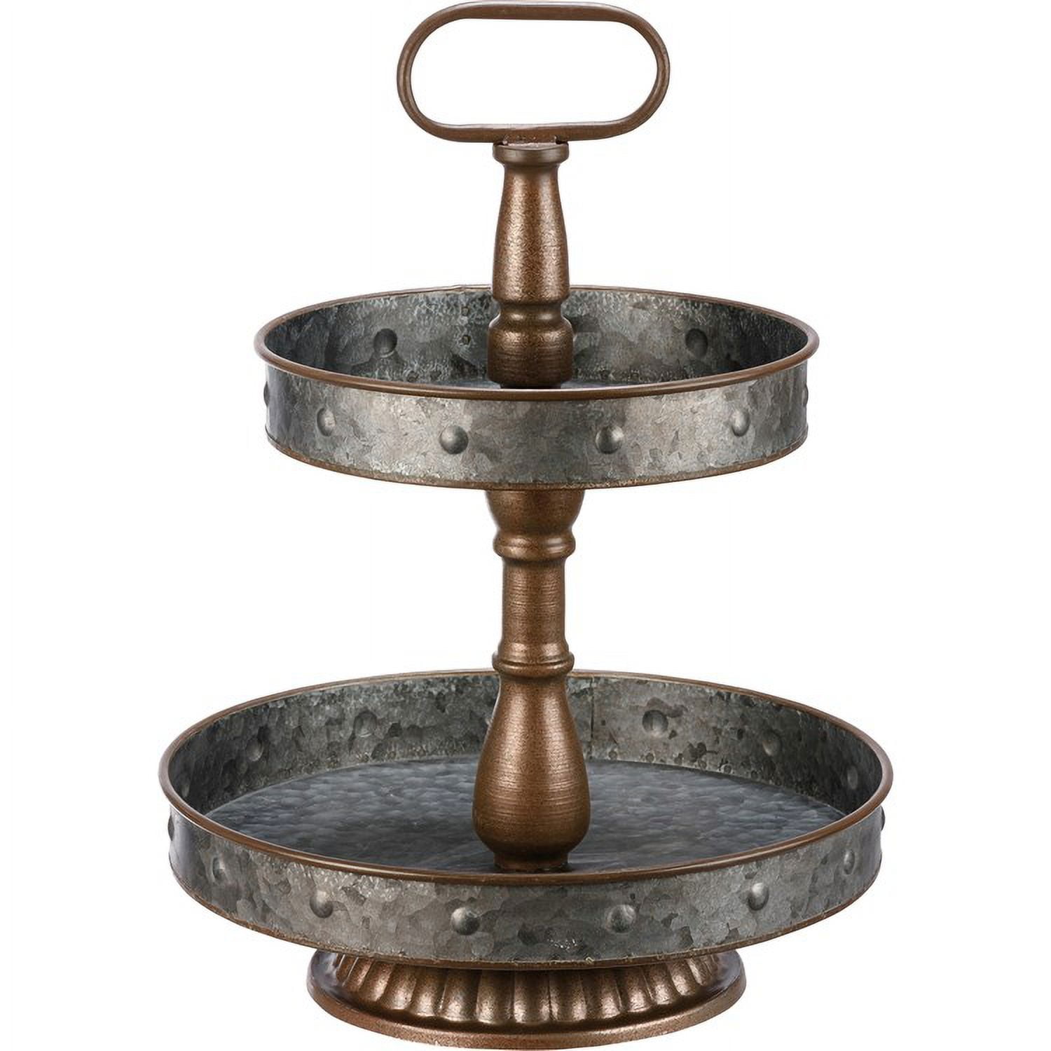 Tray - Two Tiered Round - Walmart.com