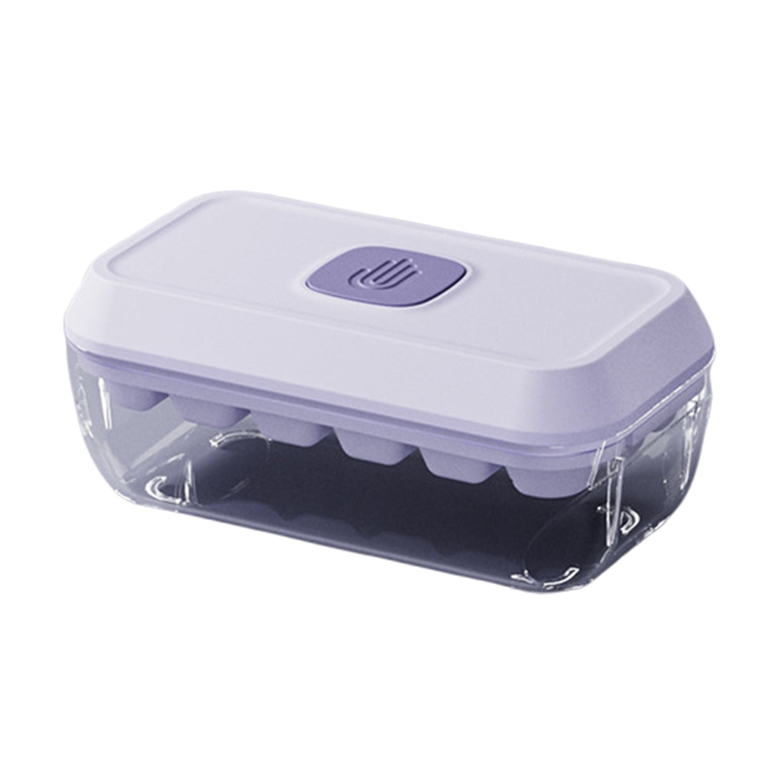 Tray With Lid Large Capacity Silicone Ice Maker For Ice And Cubes ...