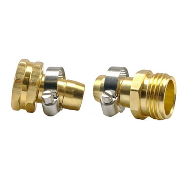 2 Pcs Faucet Adapter Male to Female Hose Garden for Sink Bathroom Quick ...