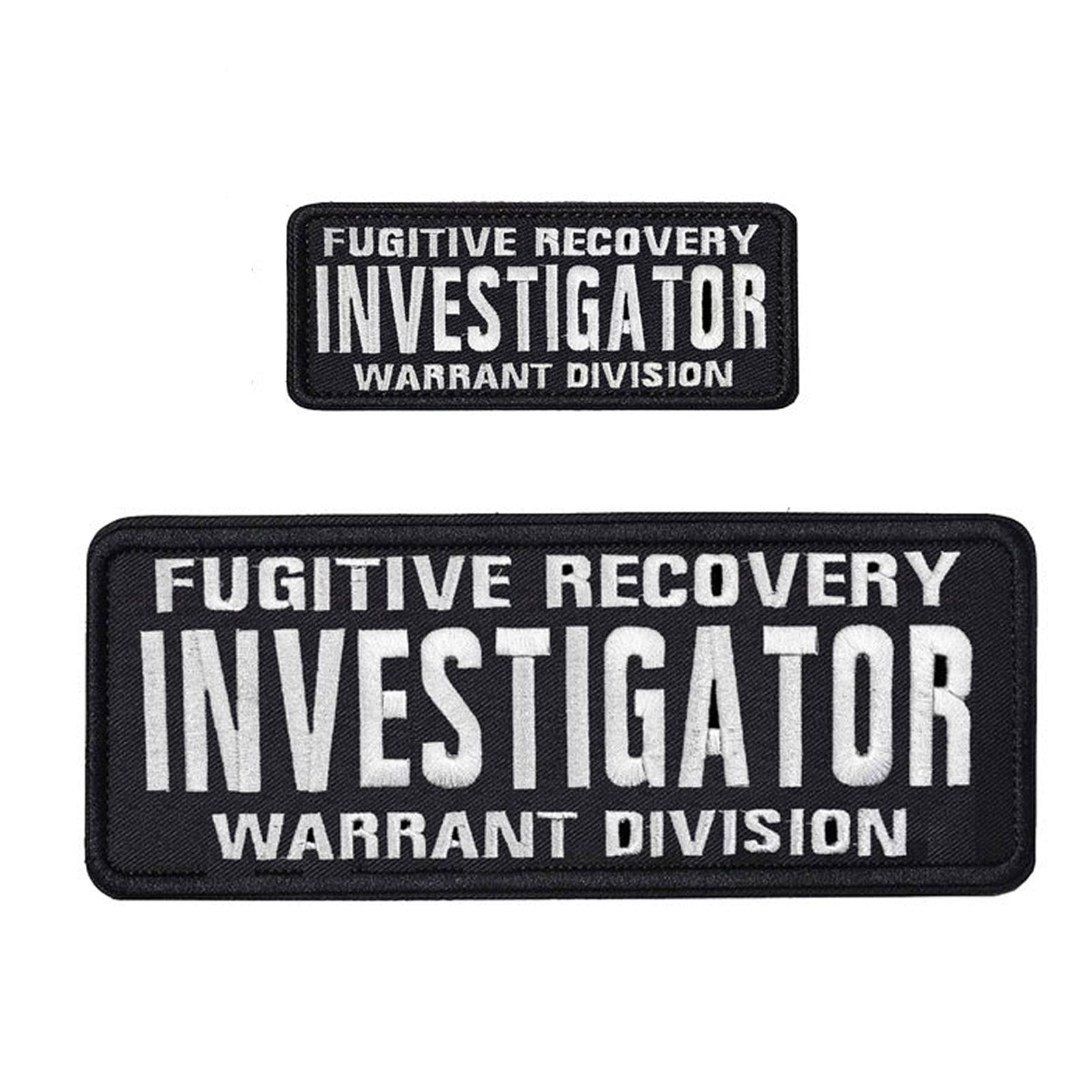 Trayknick Agent Embroidered Patches Uniform Patches 2pcs Security Patch ...