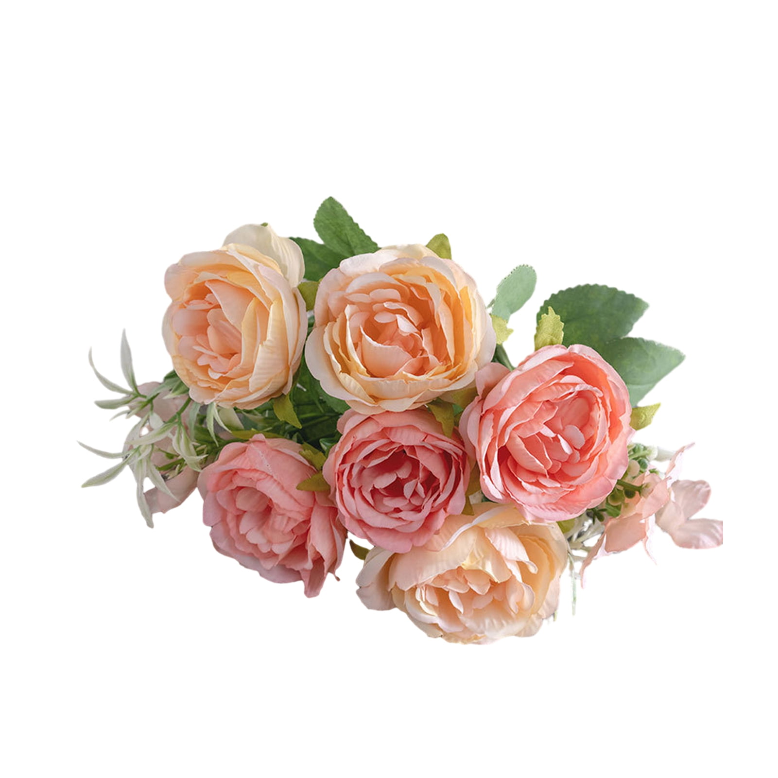 Trayknick Artificial Flower with Stem Artificial Peony Flower Branch ...