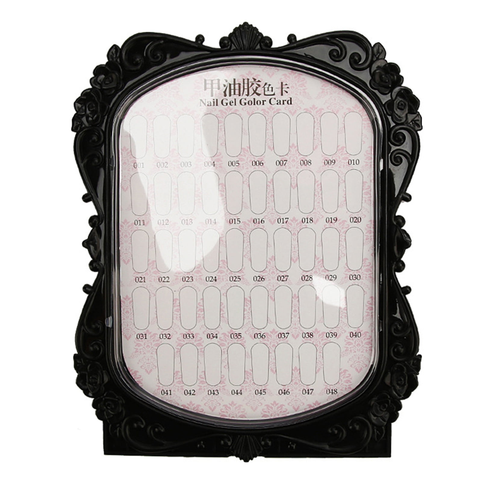 Trayknick Color Display Chart for Nails Nail Color Card Nail Shop Color ...