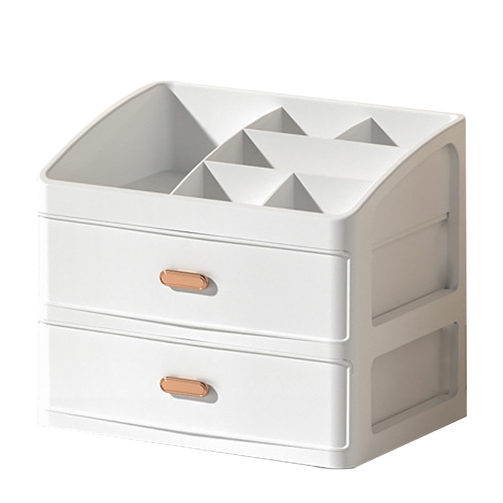 Trayknick Countertop Organizer Box Makeup Storage Box Desktop Storage ...