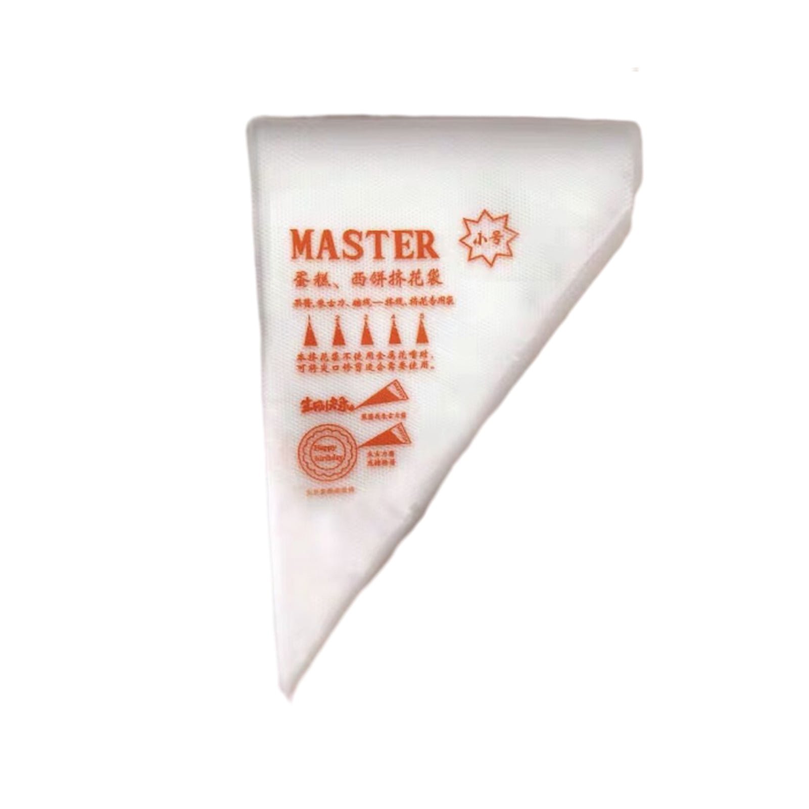 Trayknick Disposable Pastry Bags Opening Cake Decorating Bags 100pcs ...