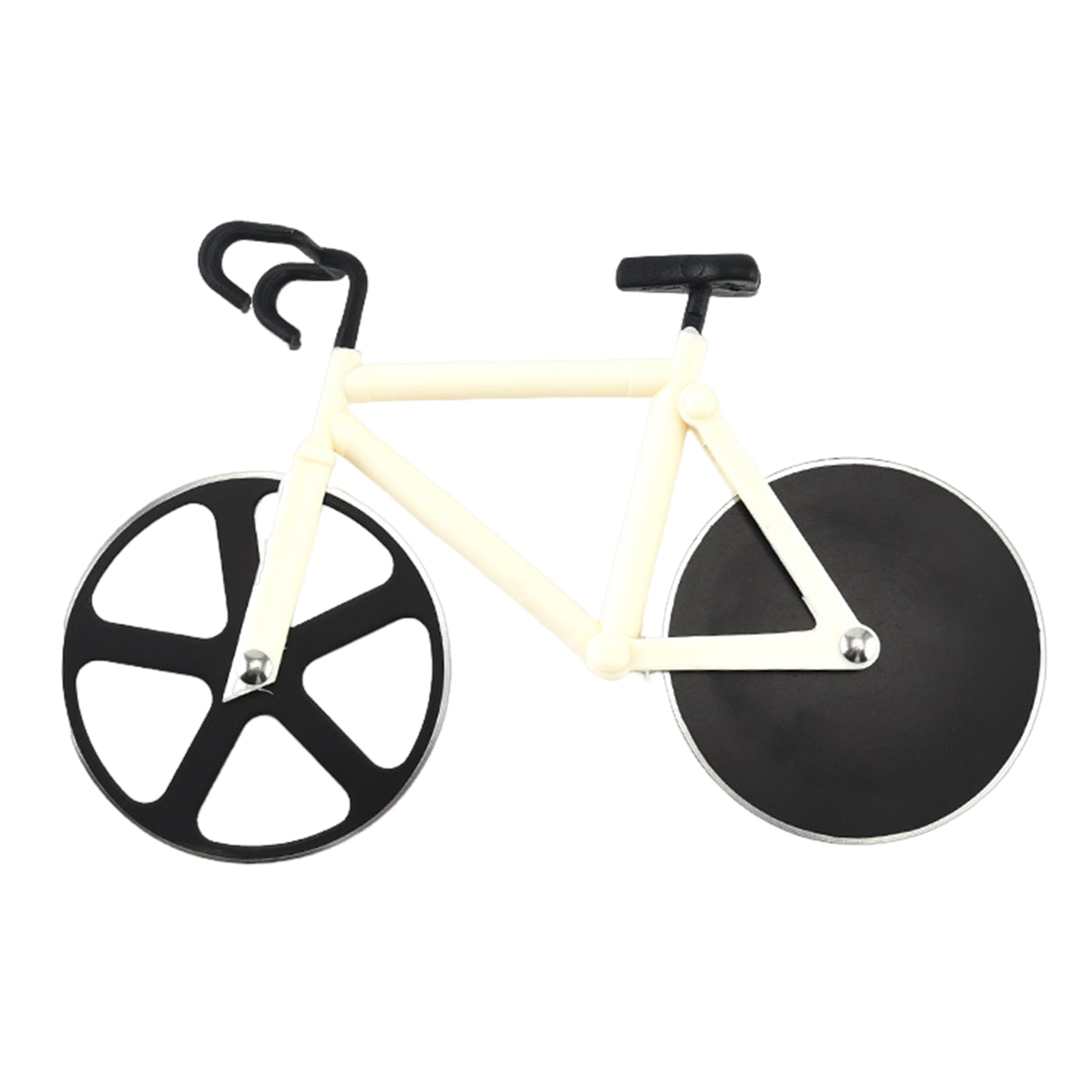 Trayknick Durable Dough Cutter Bicycle Shaped Pizza Cutter Stainless ...