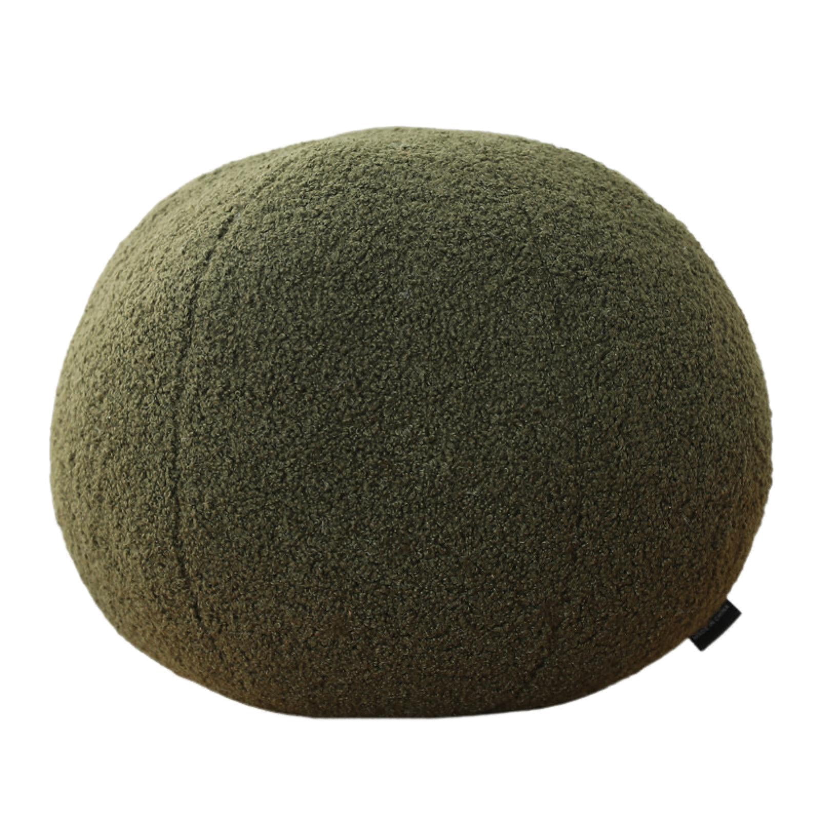 Trayknick Extra-Soft Fully Filled Round Pillow Ball - Minimalist Modern ...