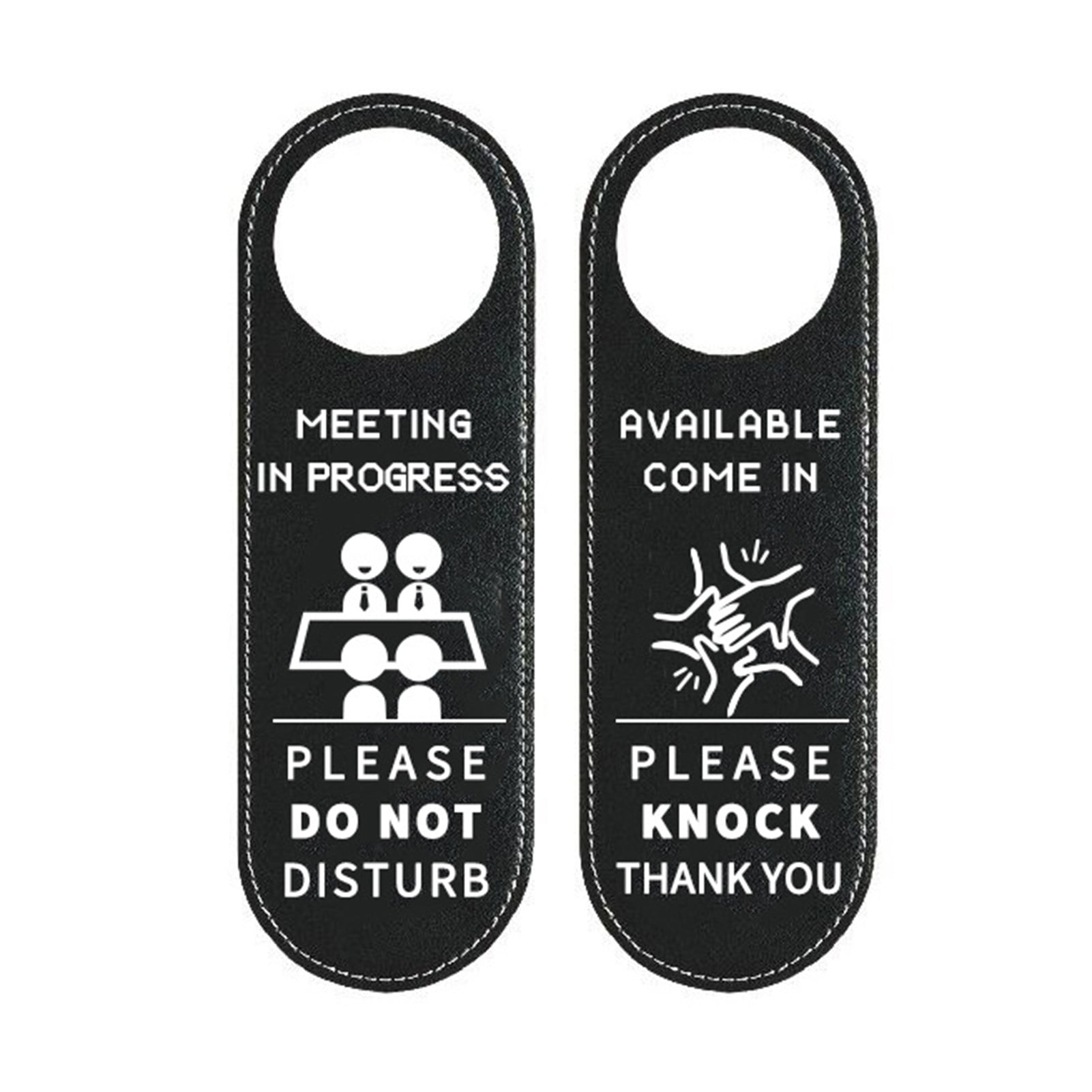 Trayknick Eye-catching Door Hanger Double Sided Door Sign Hanging ...