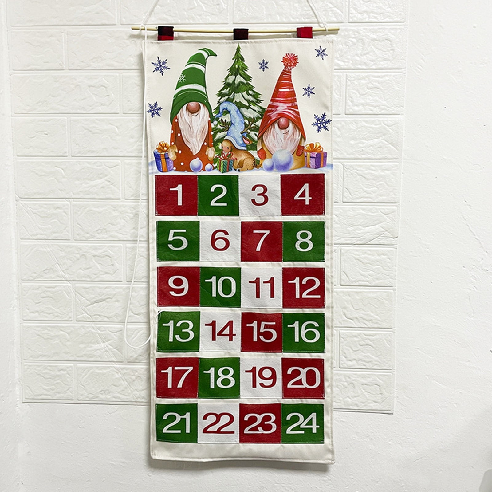 Trayknick Faceless Dwarf Print Calendar Christmas Countdown Calendar ...