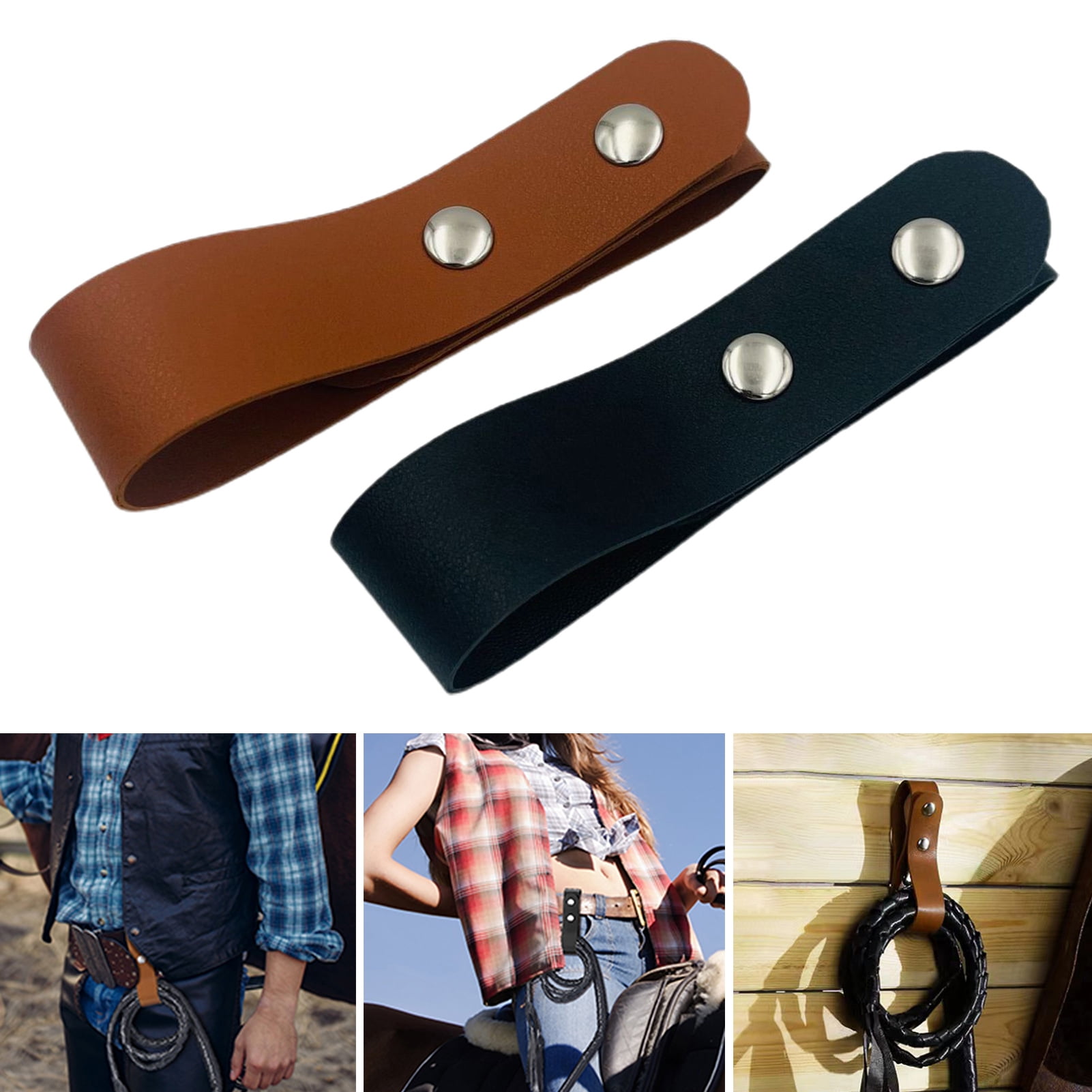 Trayknick Faux Leather Whip Holster - 2Pcs Handmade, Reliable Stylish ...