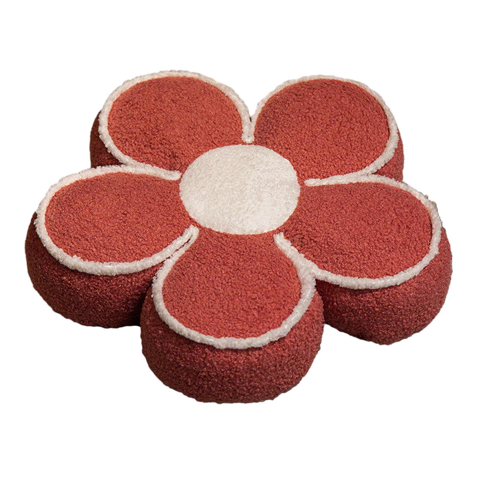 Trayknick Flower Plush Pillow Soft and Comfortable Sofa Back Cushion ...