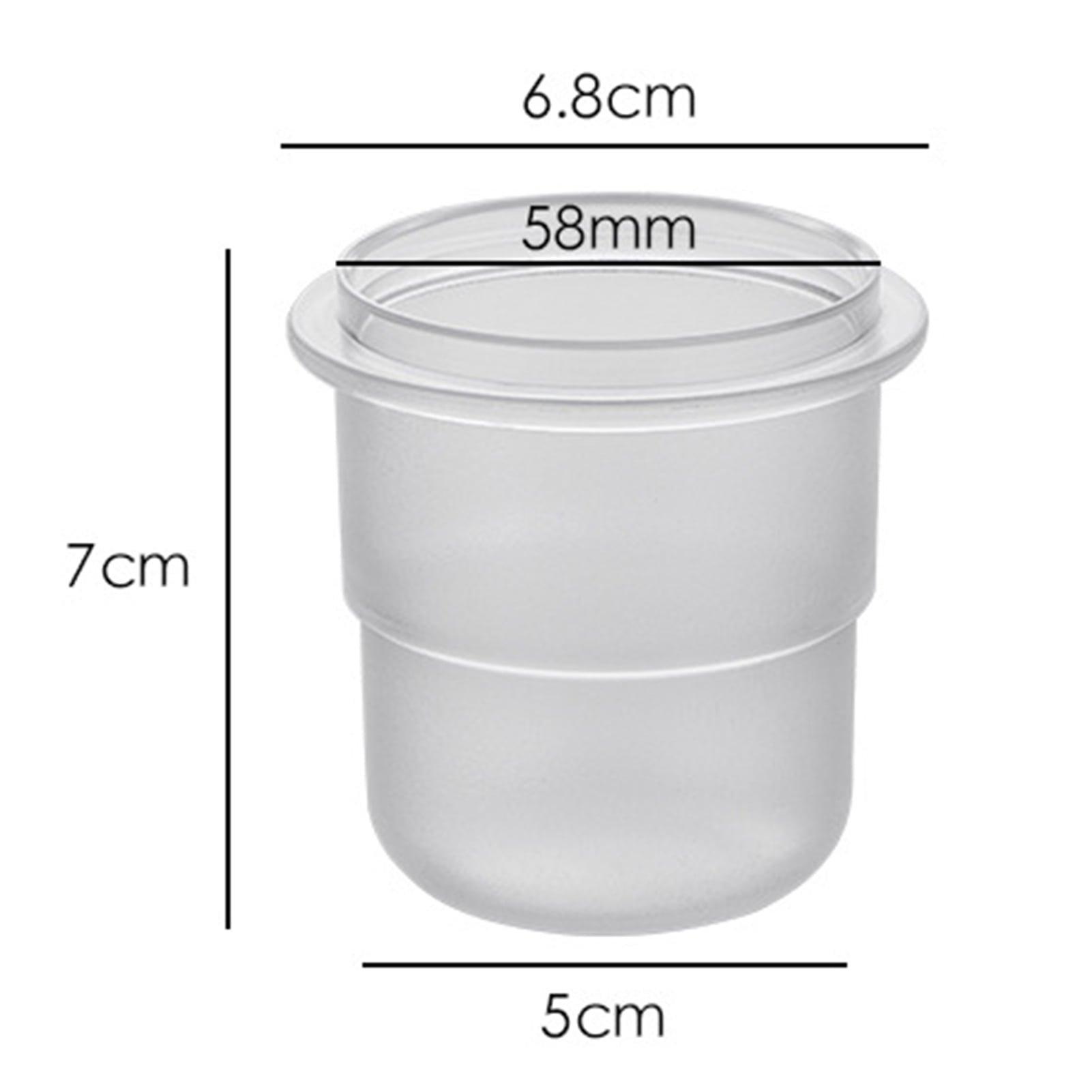 Trayknick Ground Coffee Measuring Tool Dosing Cup for Coffee 58mm ...