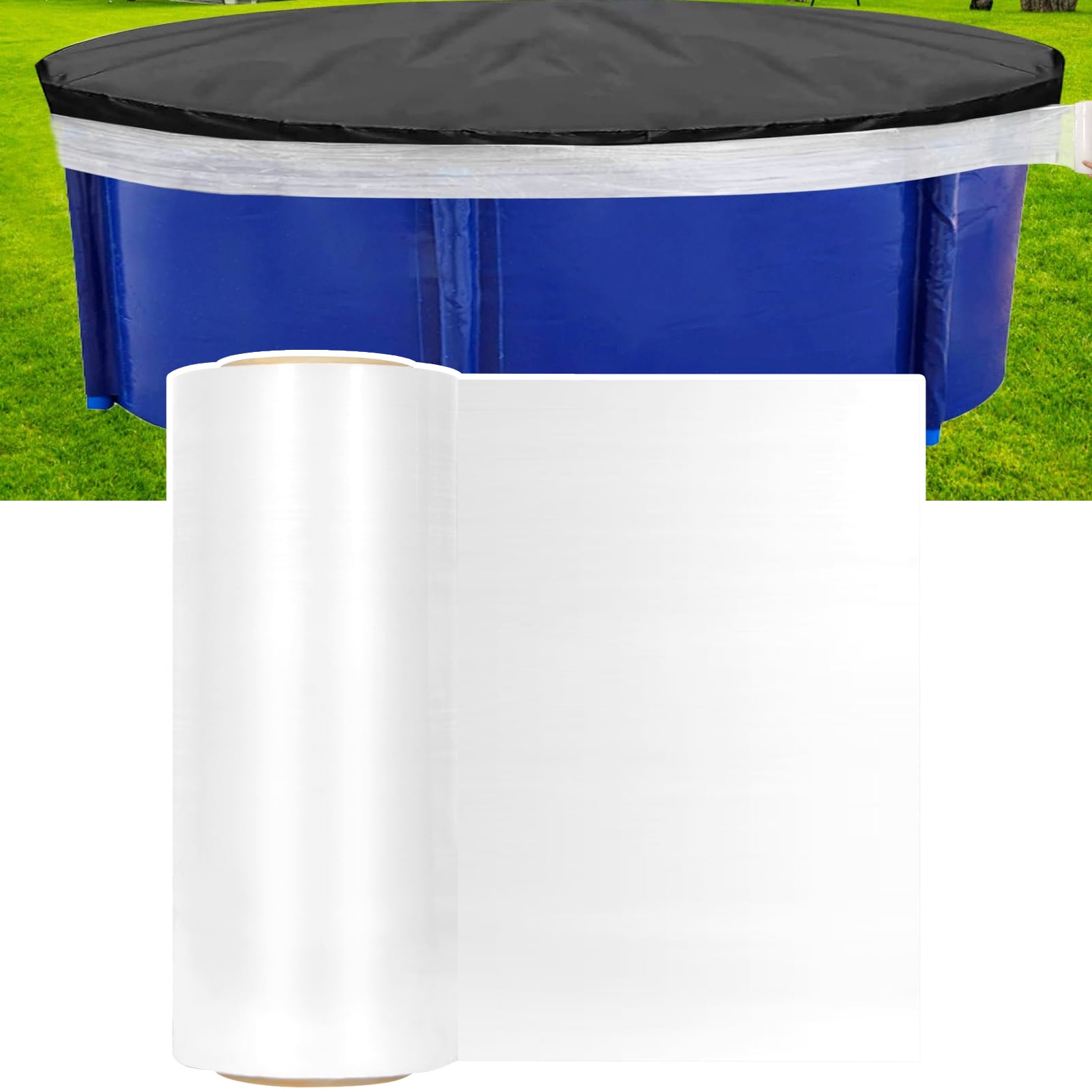 Trayknick Heavy Duty Stretchable Packaging Film Roll - Winter Pool ...