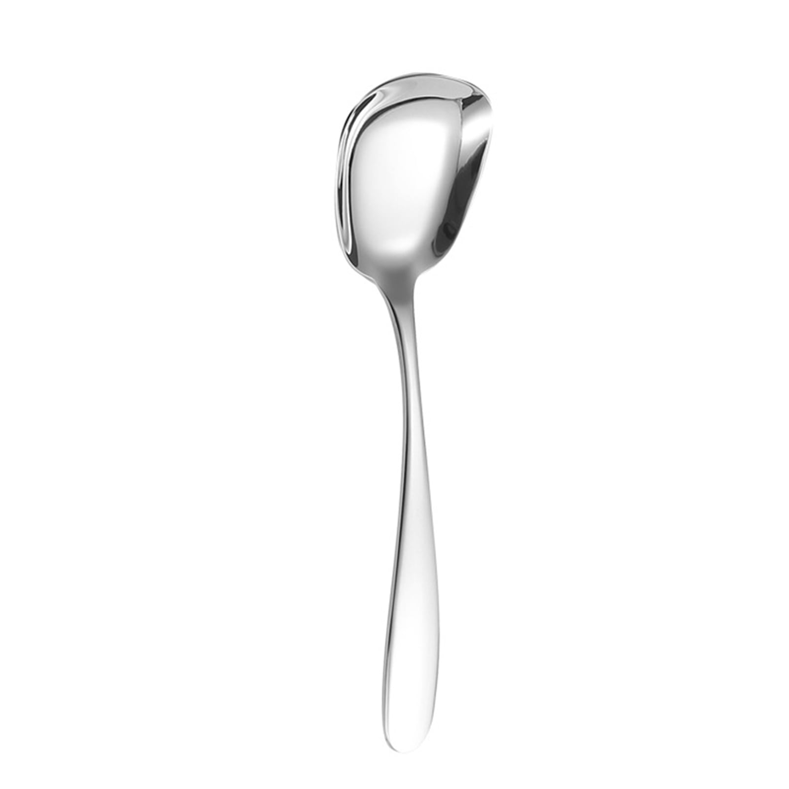 Trayknick Heavy-duty Stainless Steel Spoon Square Head Spoon Polished ...