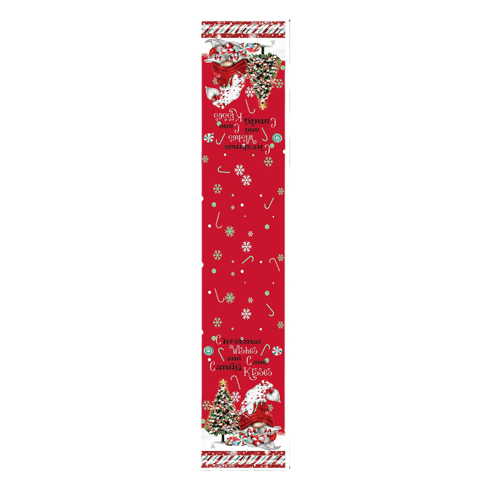 Trayknick High-quality Holiday Decor Christmas Table Runner with Santa ...