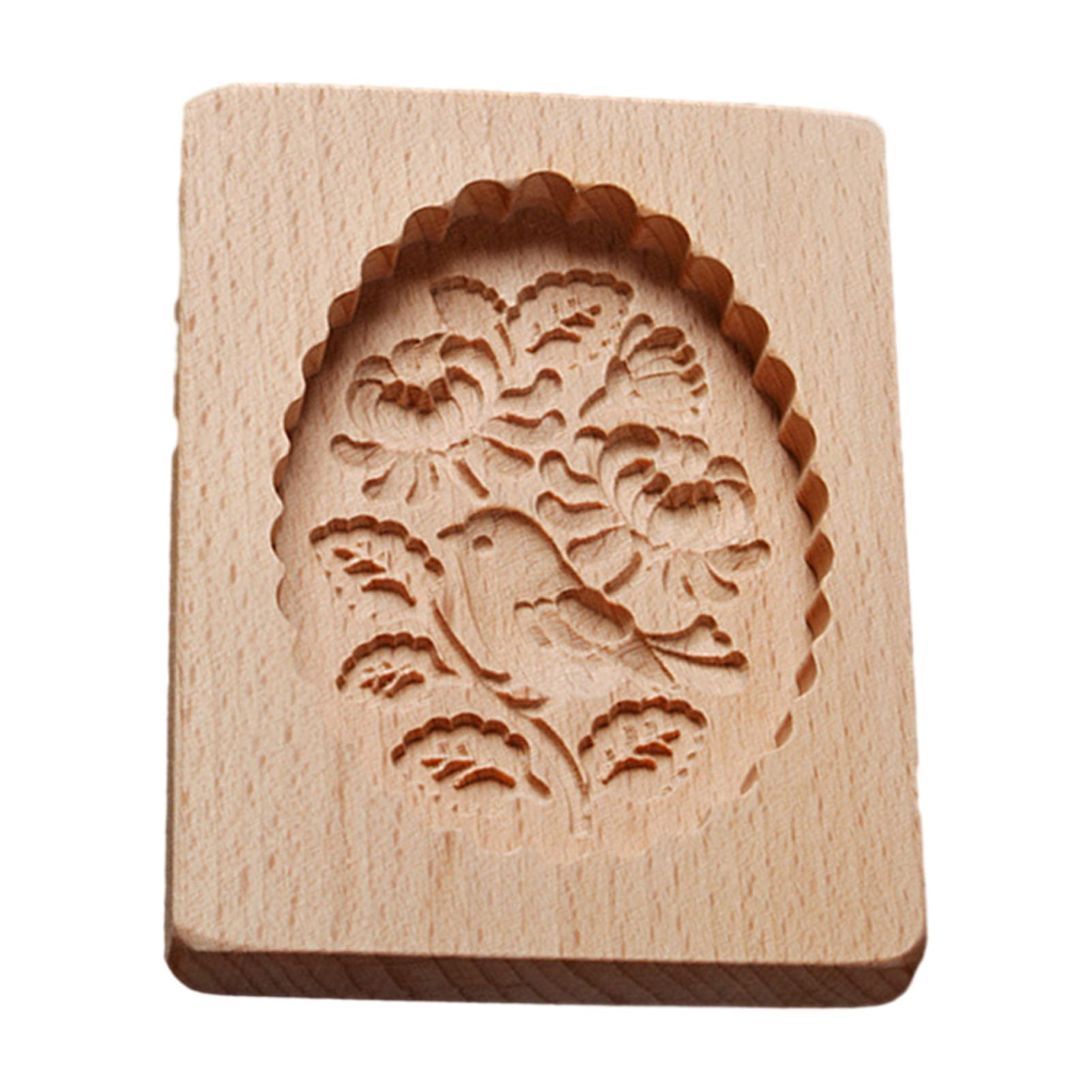 Trayknick Horse-shaped Cookie Mold Wooden Cookie Mold Wooden 3d Cookie ...