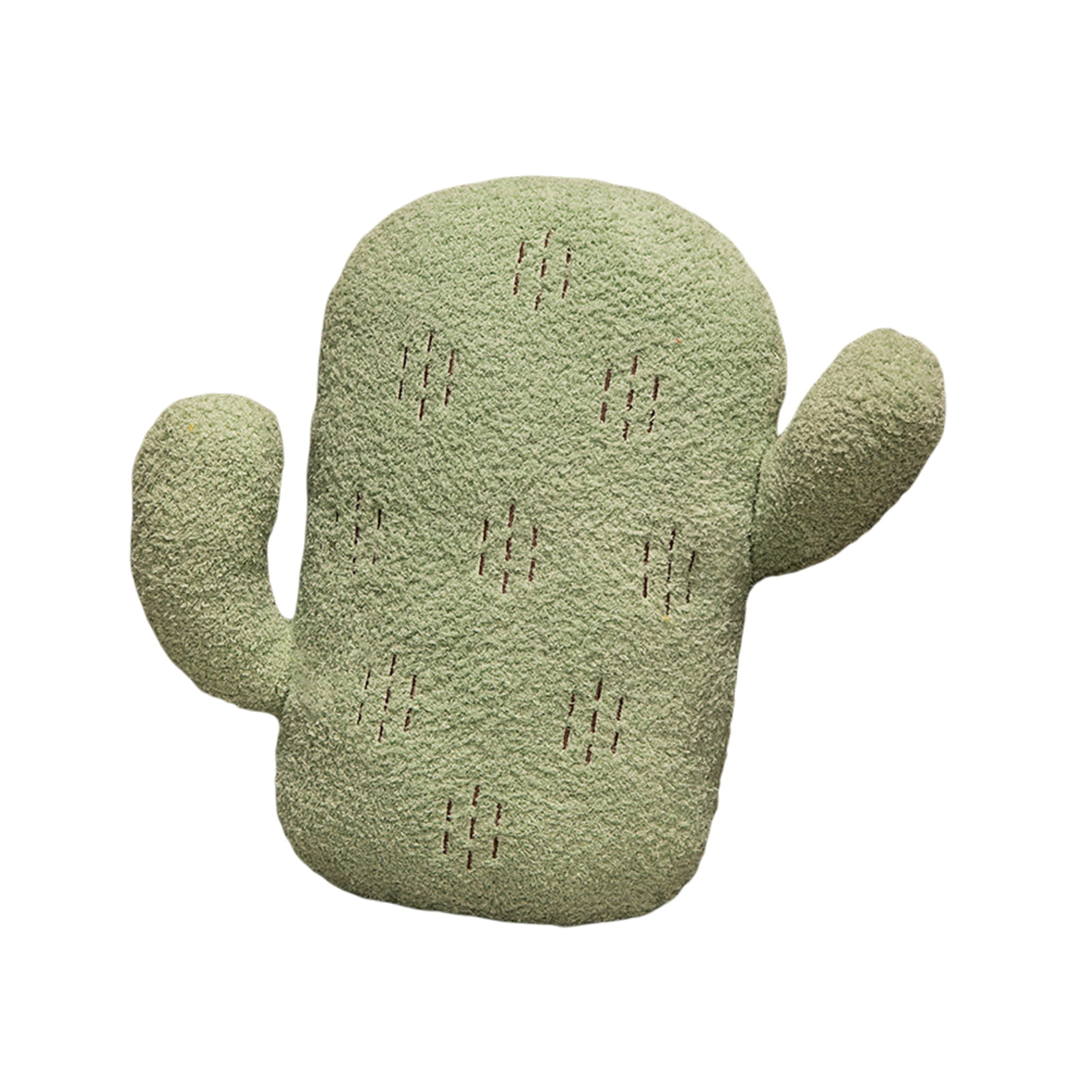 Trayknick Irregular Shape Cactus Donut Sofa Plush Cushion - Fluffy ...