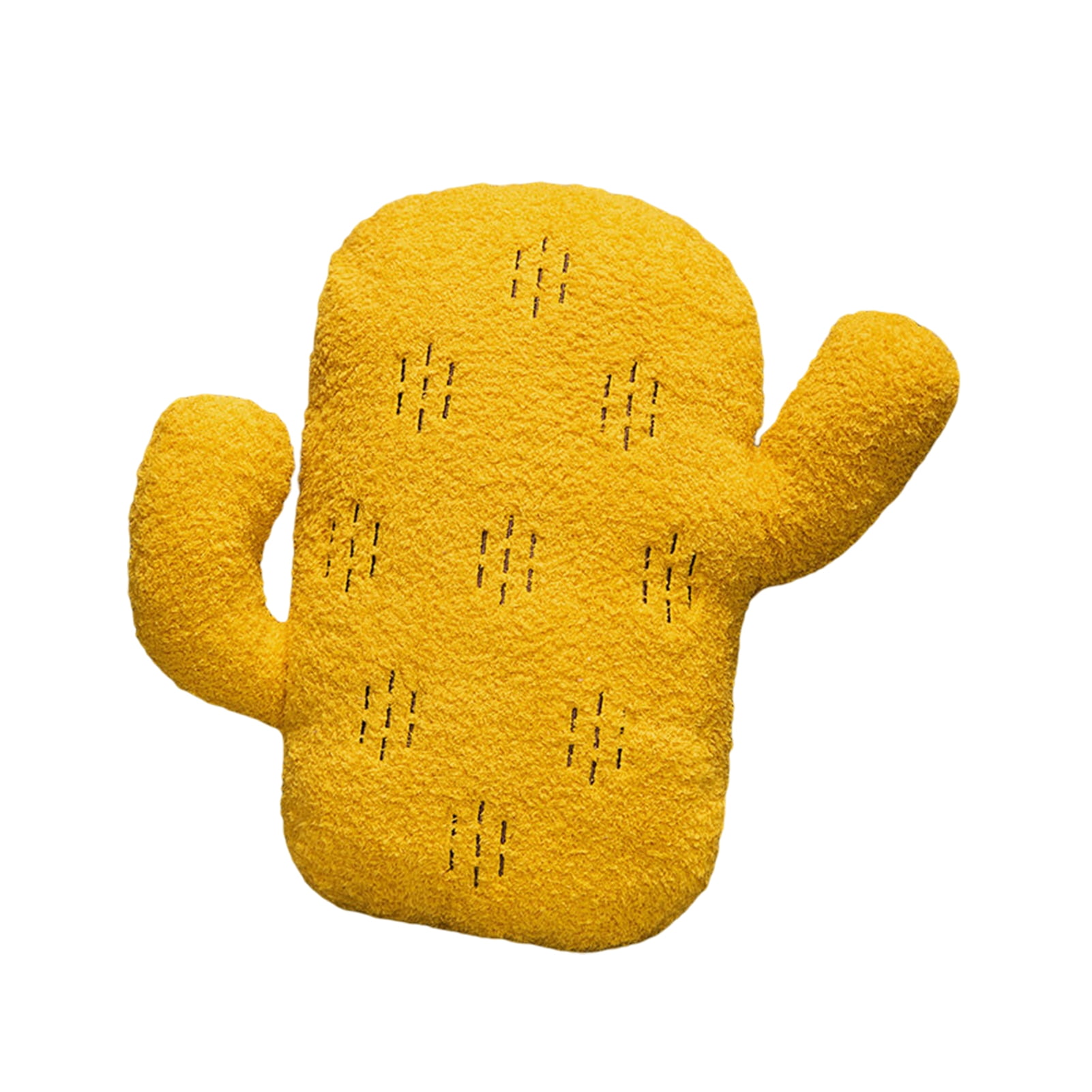 Trayknick Irregular Shape Cactus Donut Sofa Plush Cushion - Fluffy ...