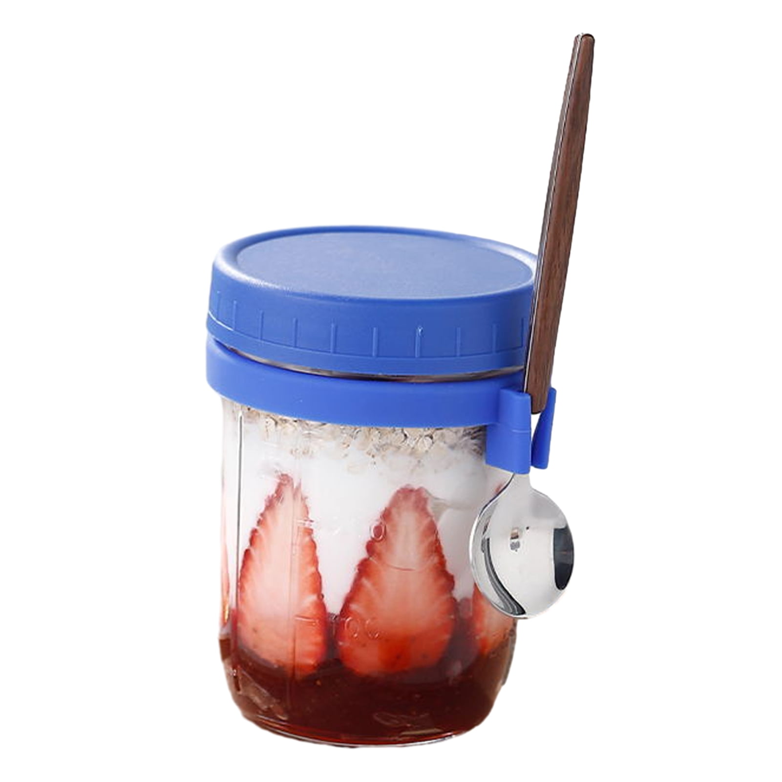 Trayknick Oatmeal Cups with Spoon Slot Card Slot Ferrule Oatmeal Cups ...