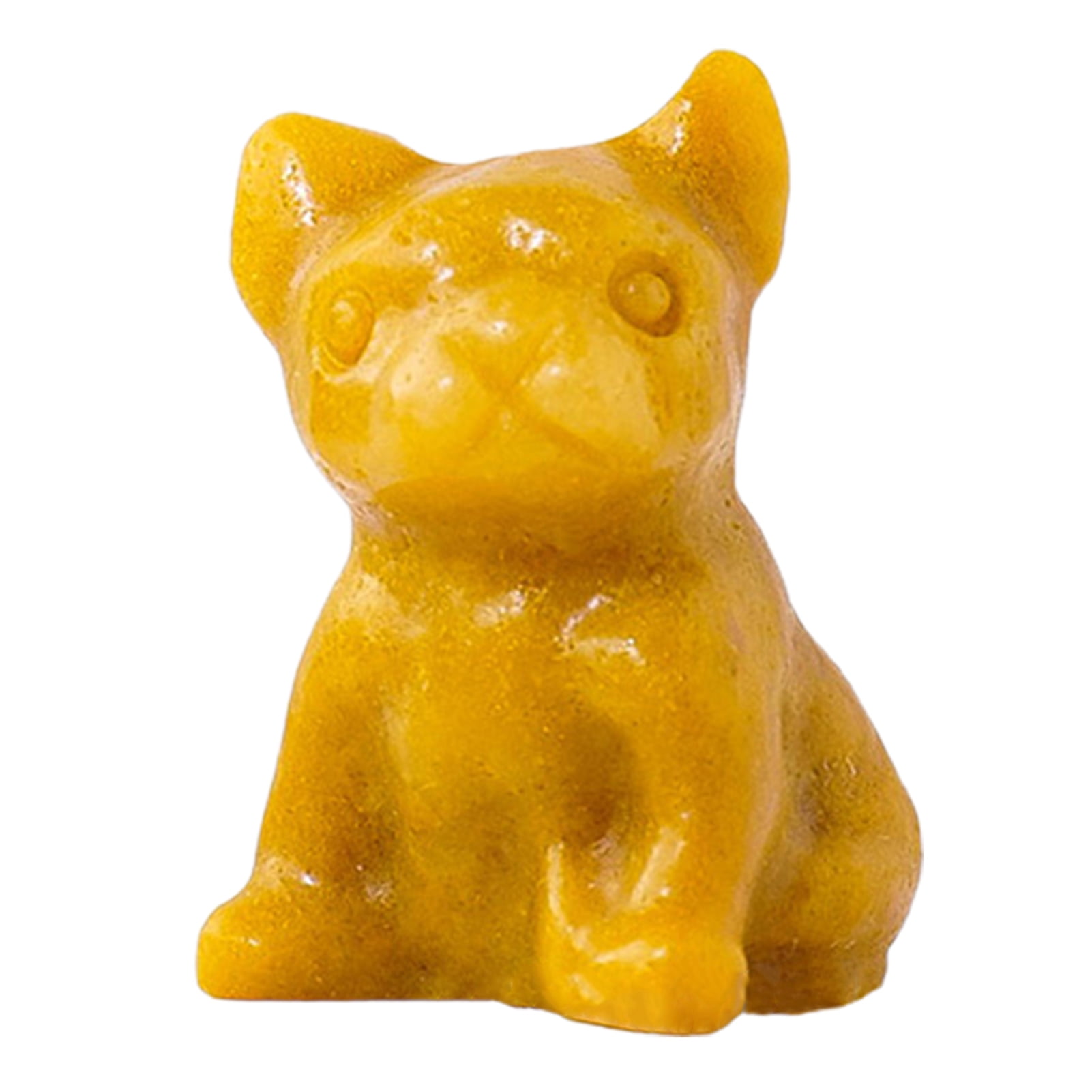 Trayknick Pocket Size Faux Dog Statue Bulldog Faux Statue Bulldog ...