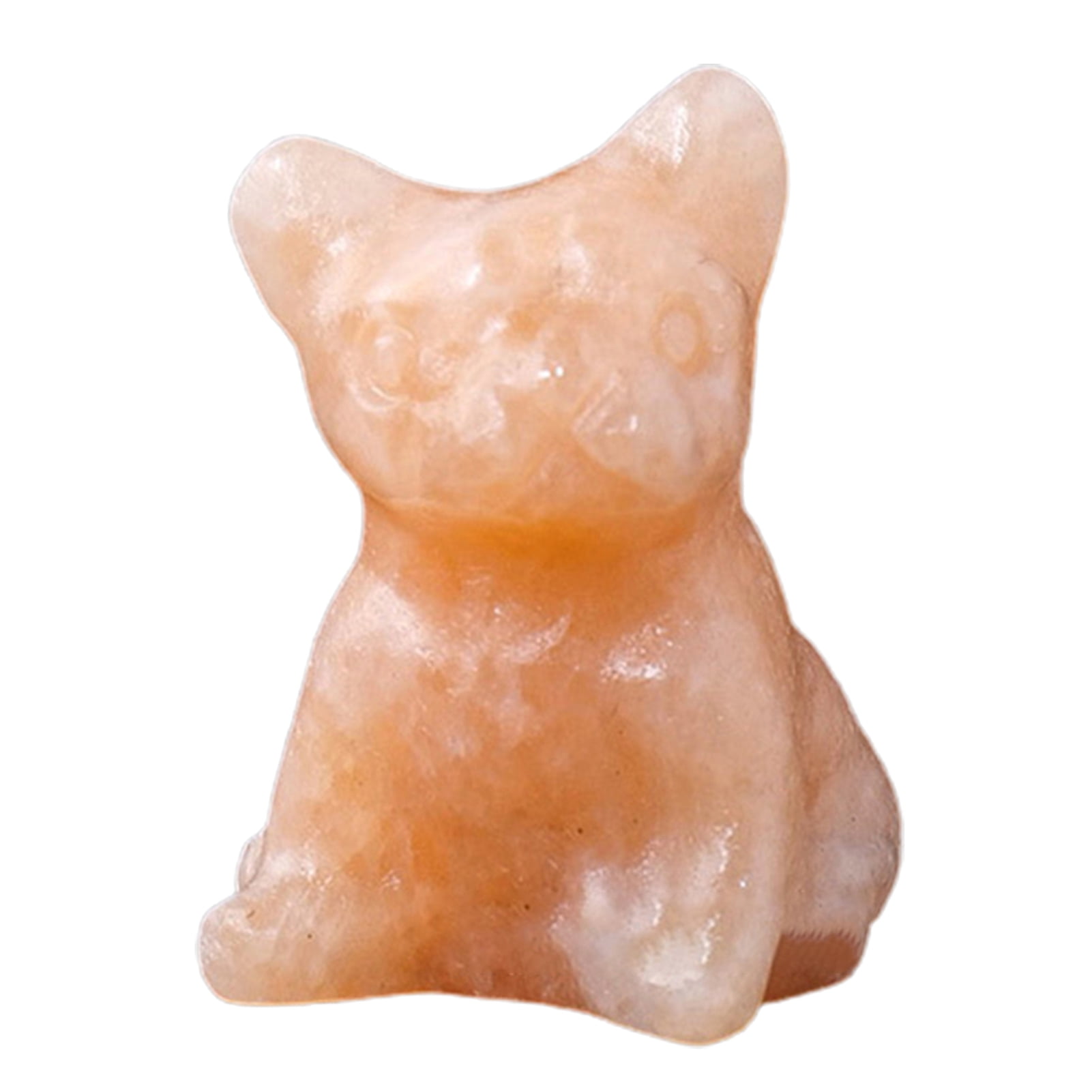 Trayknick Pocket Size Faux Dog Statue Bulldog Faux Statue Bulldog ...