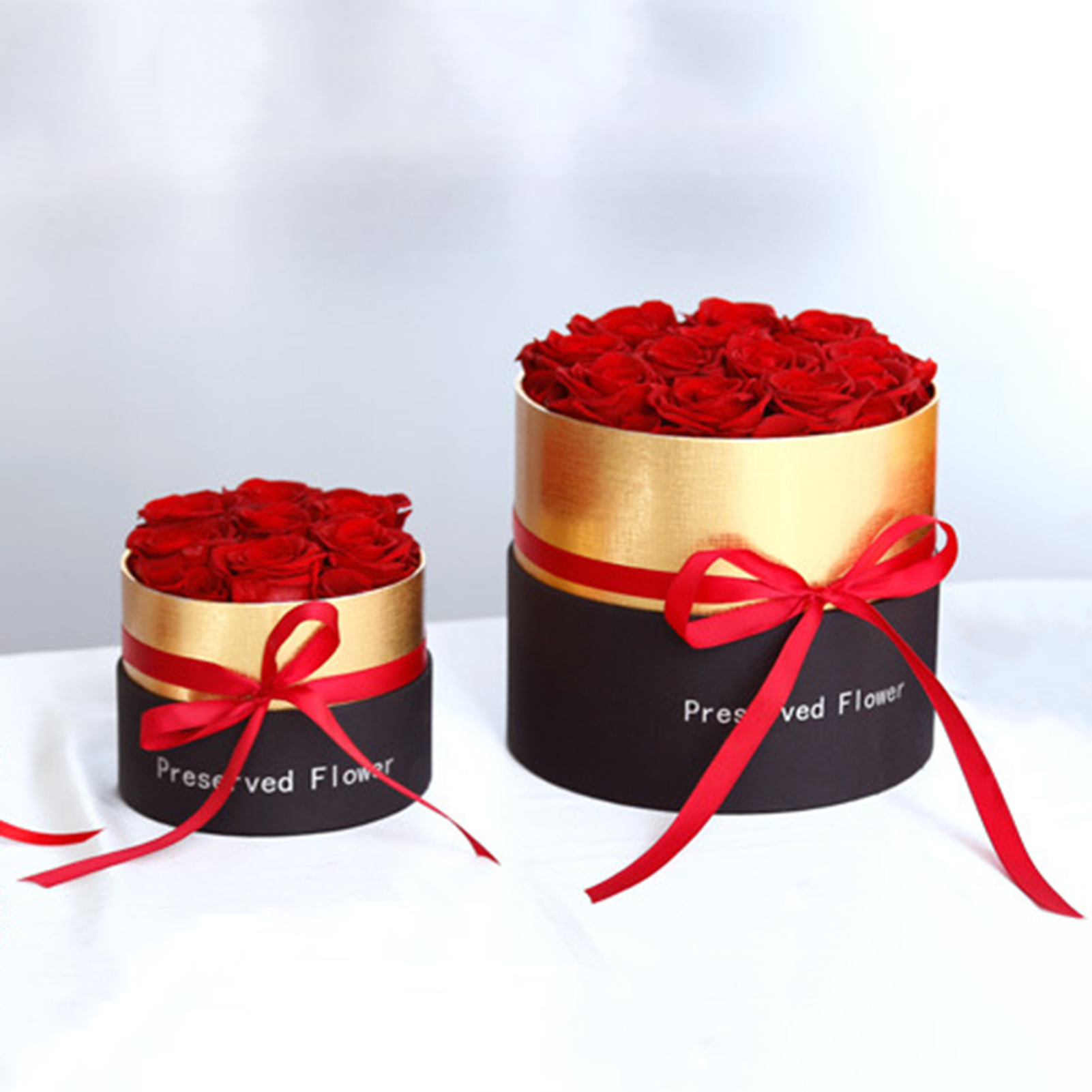 Trayknick Preserved Roses Box - Long Lasting Floral Gift, Fine ...