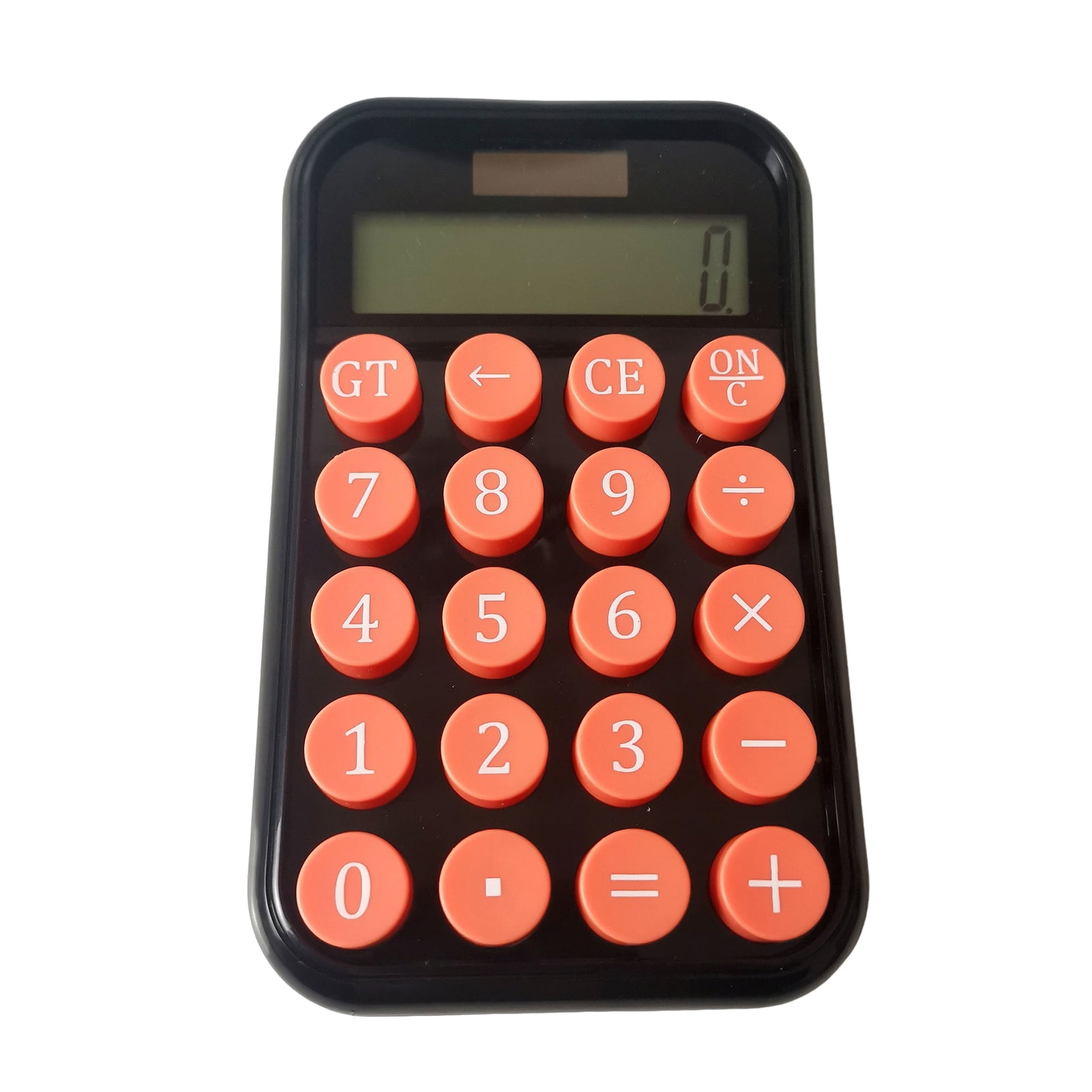 Trayknick Round Key Calculator Vintage Style Desktop Calculator Solar ...