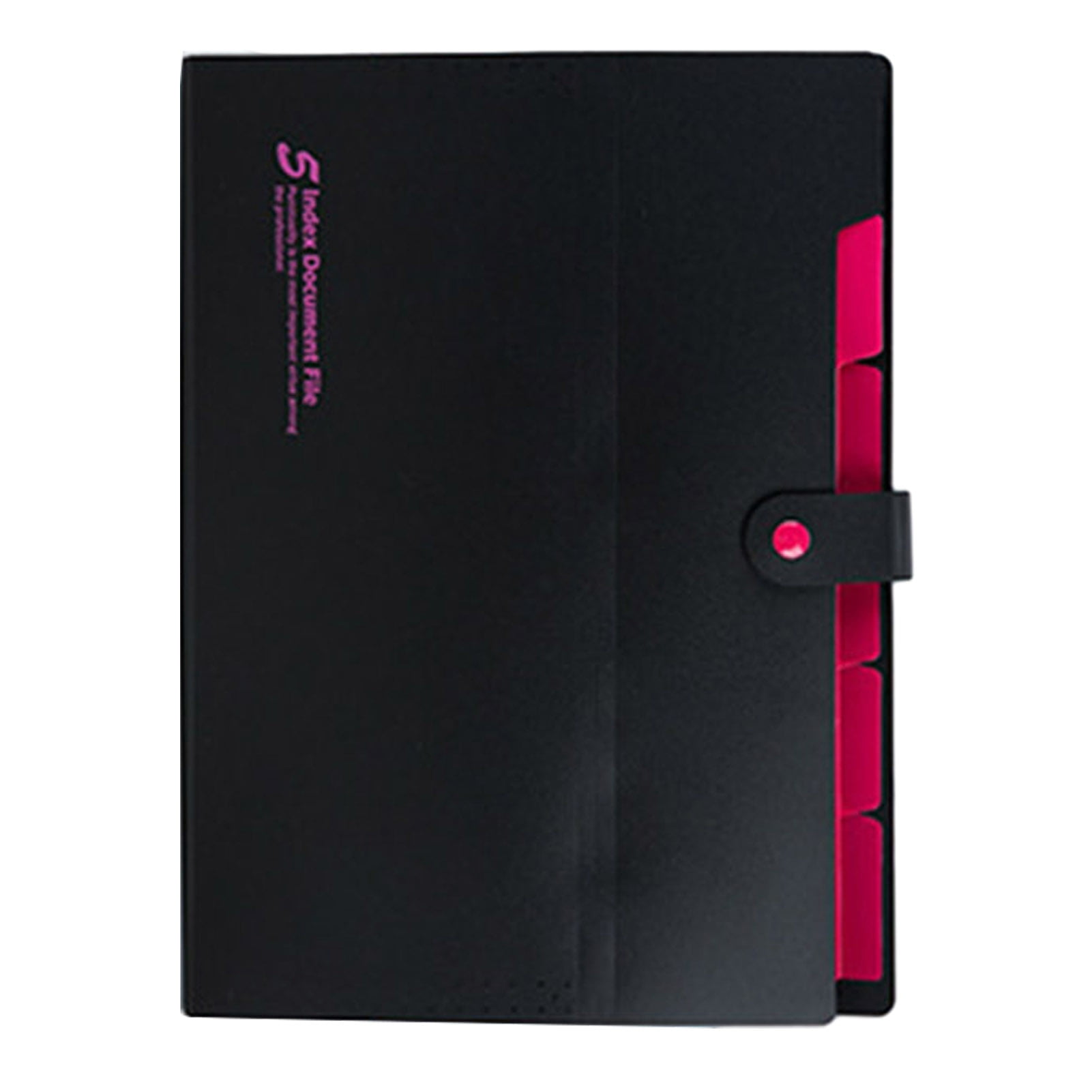 Trayknick Securely Fastened File Folder Paper File Organizer Portable ...