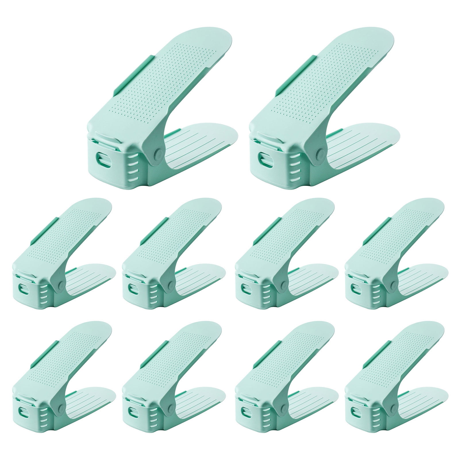 Trayknick Shoe Storage Rack Space-saving Shoe Holder 10pcs Shoes ...