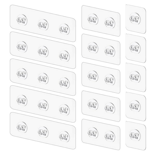 Trayknick Shower Shelf Sticker 30lb Load-bearing Shower Hook 15pcs ...