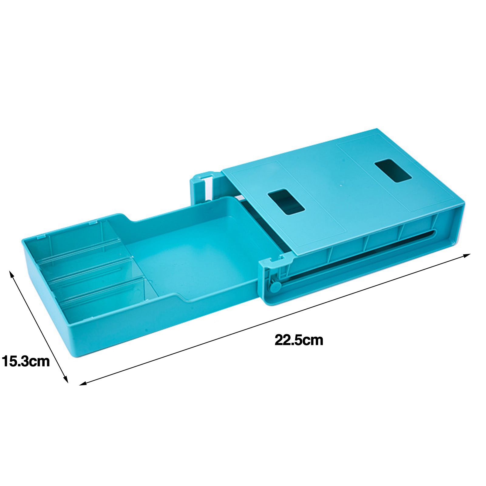 Trayknick Storage Container under Desk Storage Box with Slide-out ...