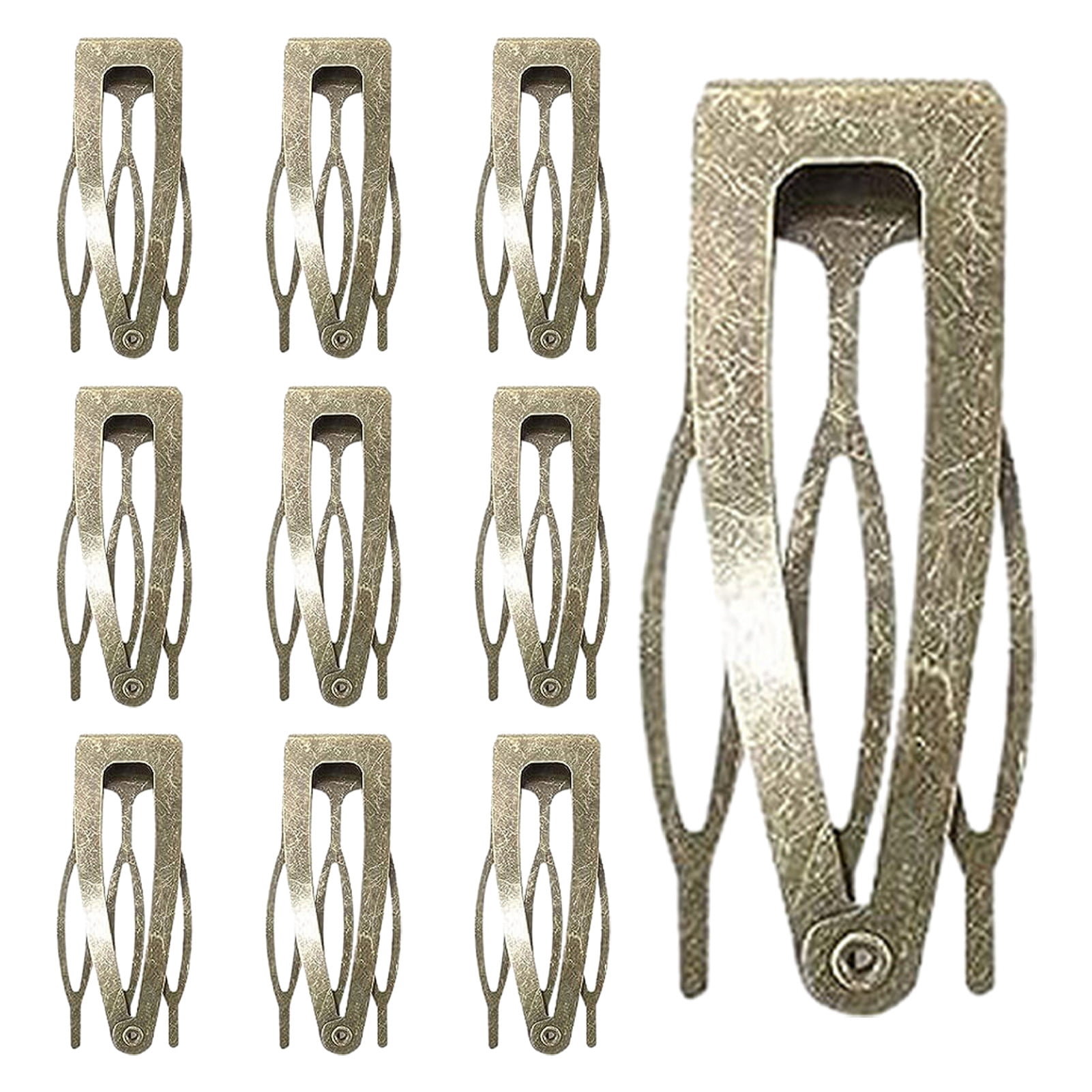 Trayknick Styling Small Hair Clips 10pcs Double Grip Hair Clips Women ...