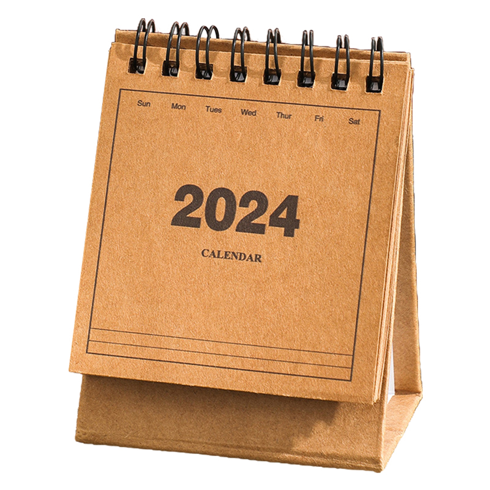 Trayknick Stylish Desktop Calendar 2023-2024 Mini Desk Calendar ...