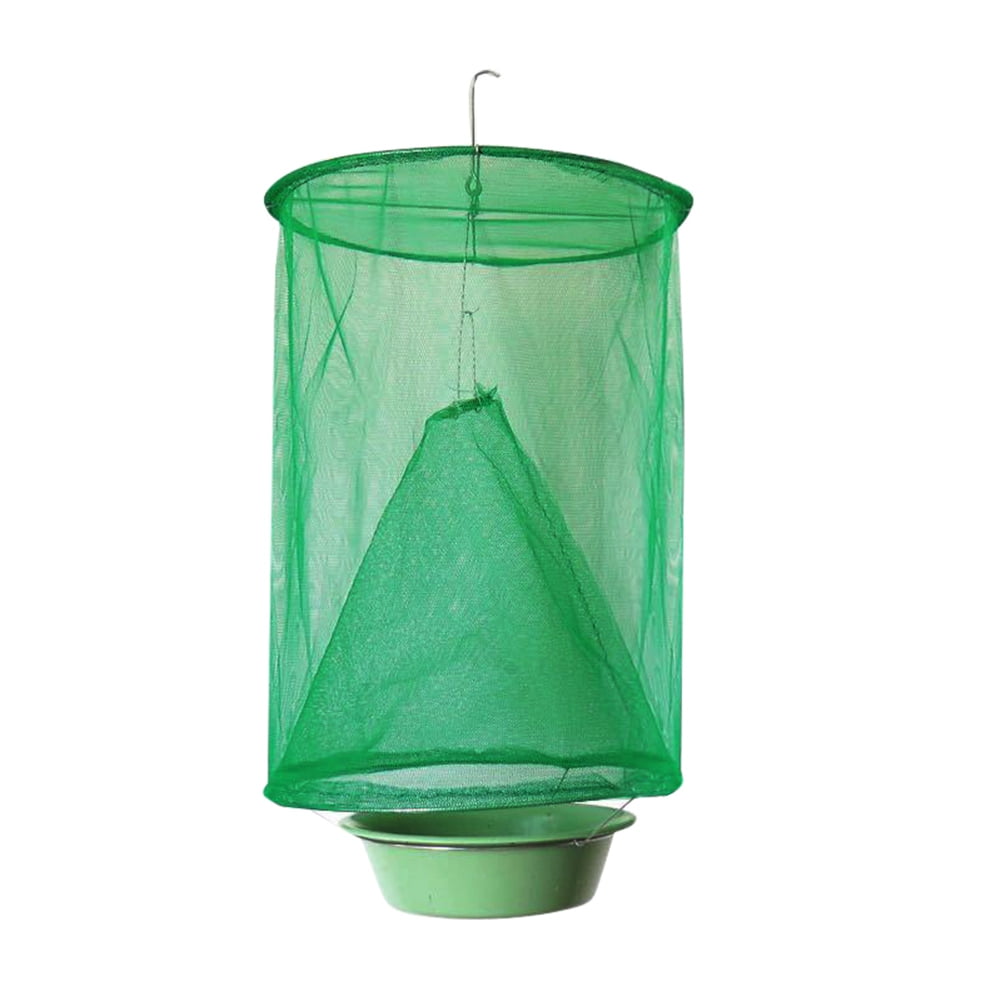 Trayknick The Ranch Fly Trap - Outdoor Fly Trap - Killer Bug Cage Net ...