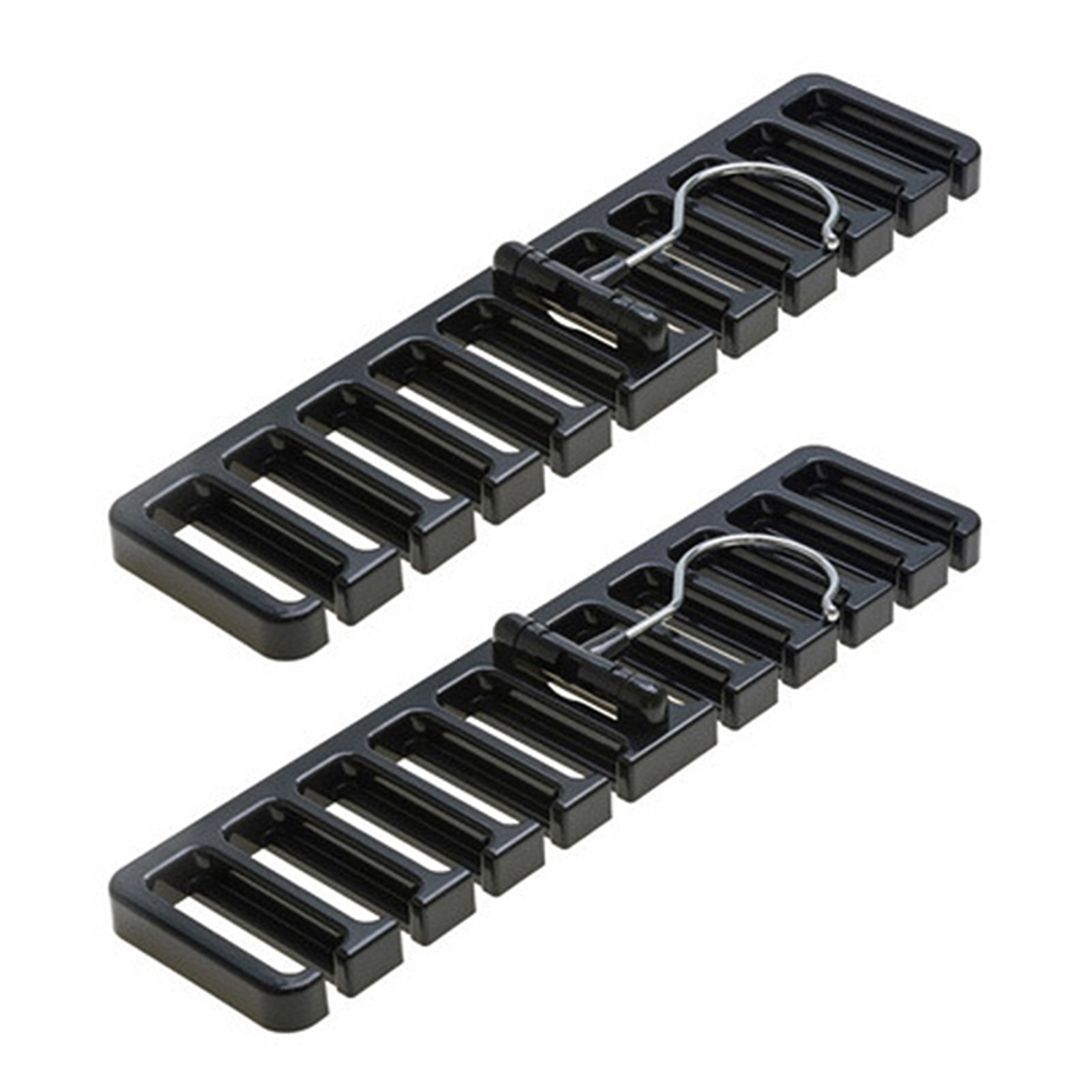 Trayknick Tie Hanger Organizer Hanging Tie Rack Belt Hanger 10 Slots ...