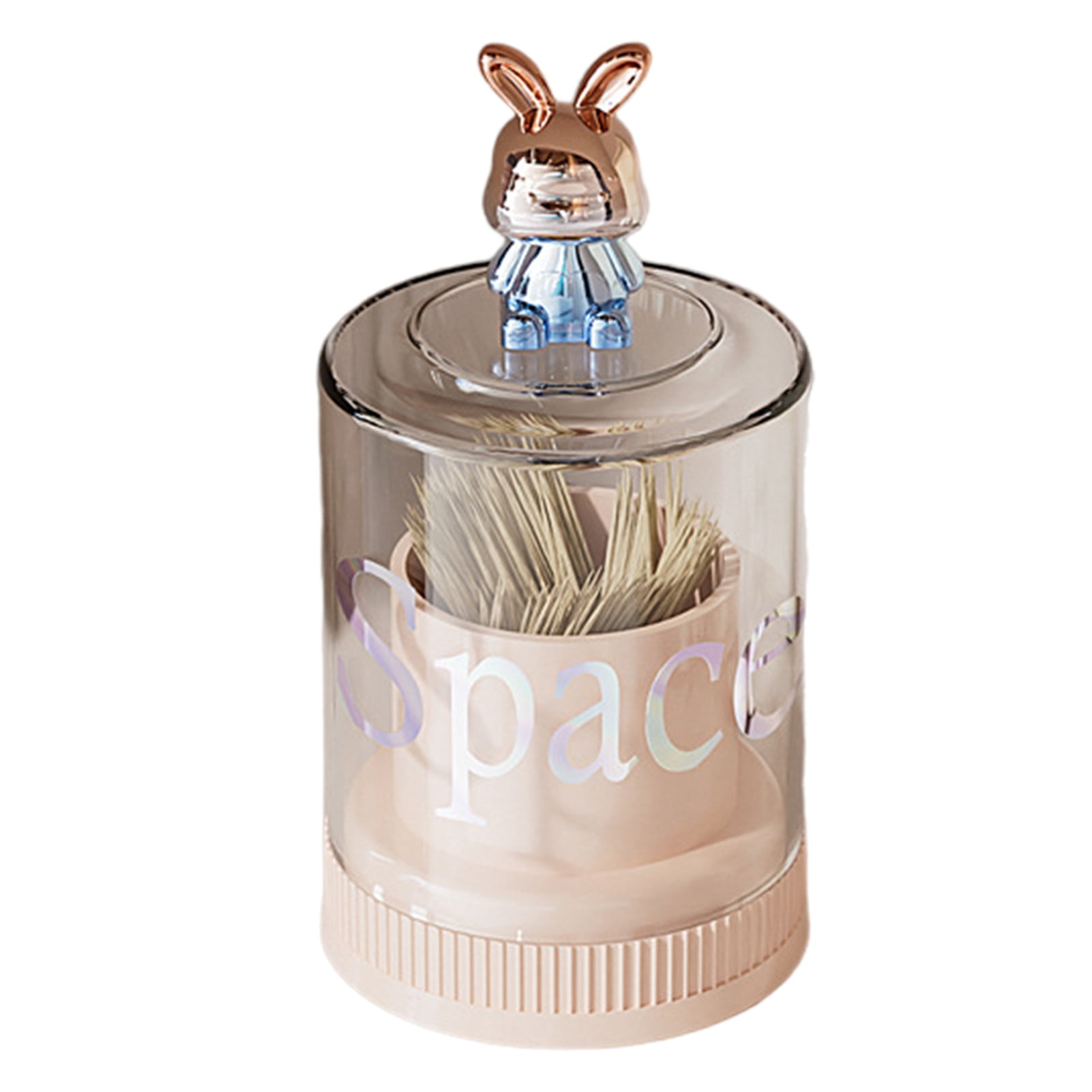 Trayknick Transparent Toothpick Holder Cartoon Toothpick Box Adorable ...