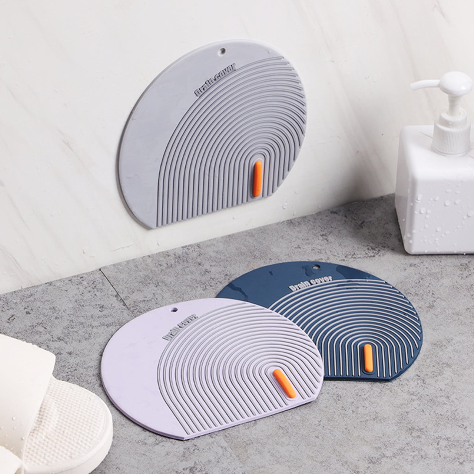 Trayknick Universal Drain Stopper Set - Extra Large, Mold-Resistant for ...