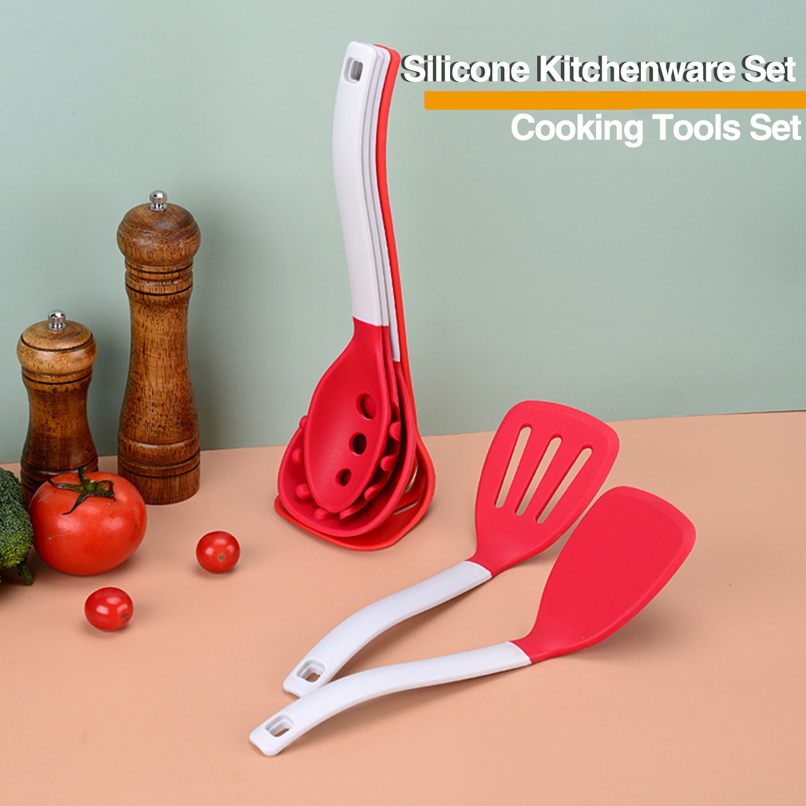 Trayknick Versatile Kitchen Utensil Set Stylish Practical 6 Pcs ...