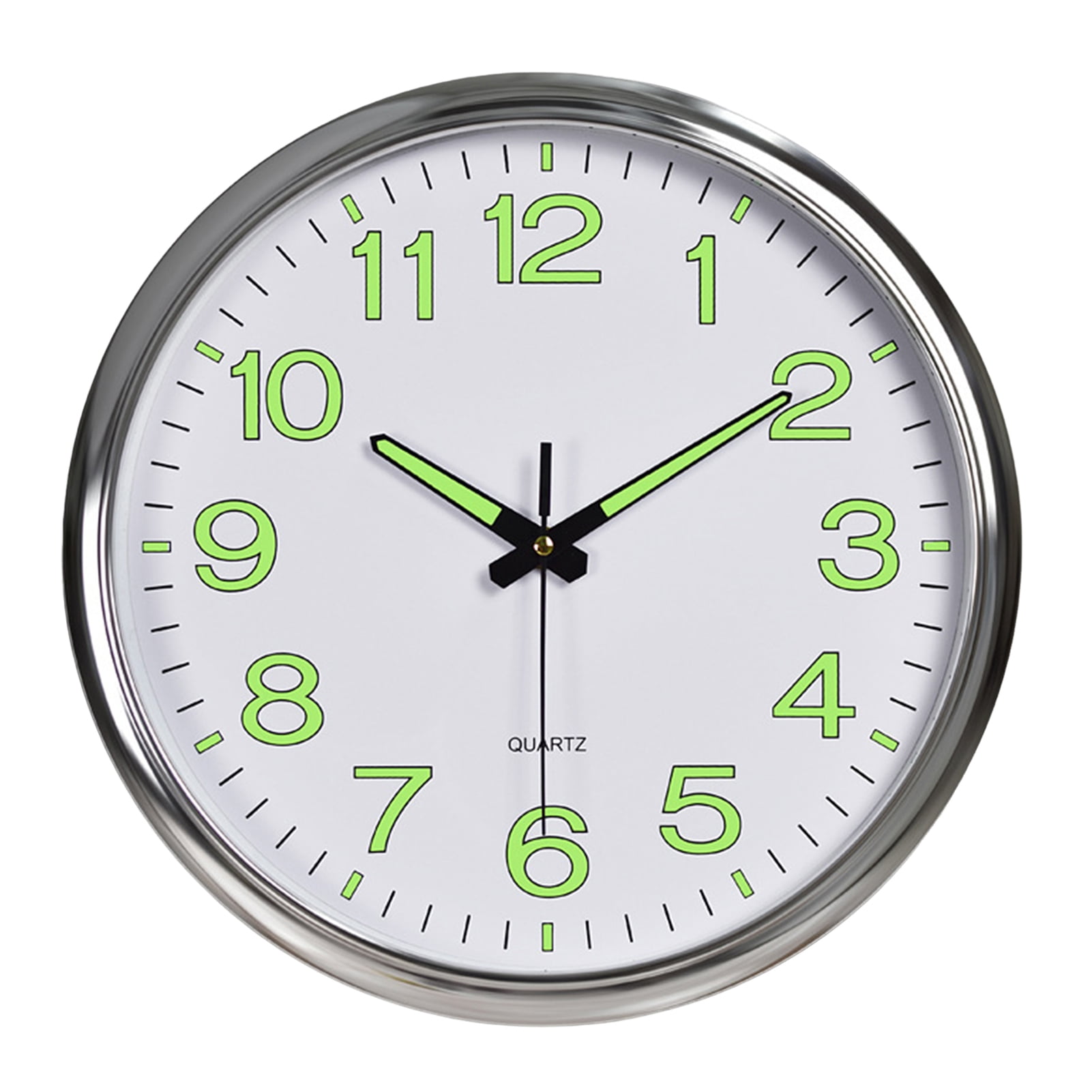 Trayknick Wall Clock for Night Time Reading Wall Clock with Glow the ...